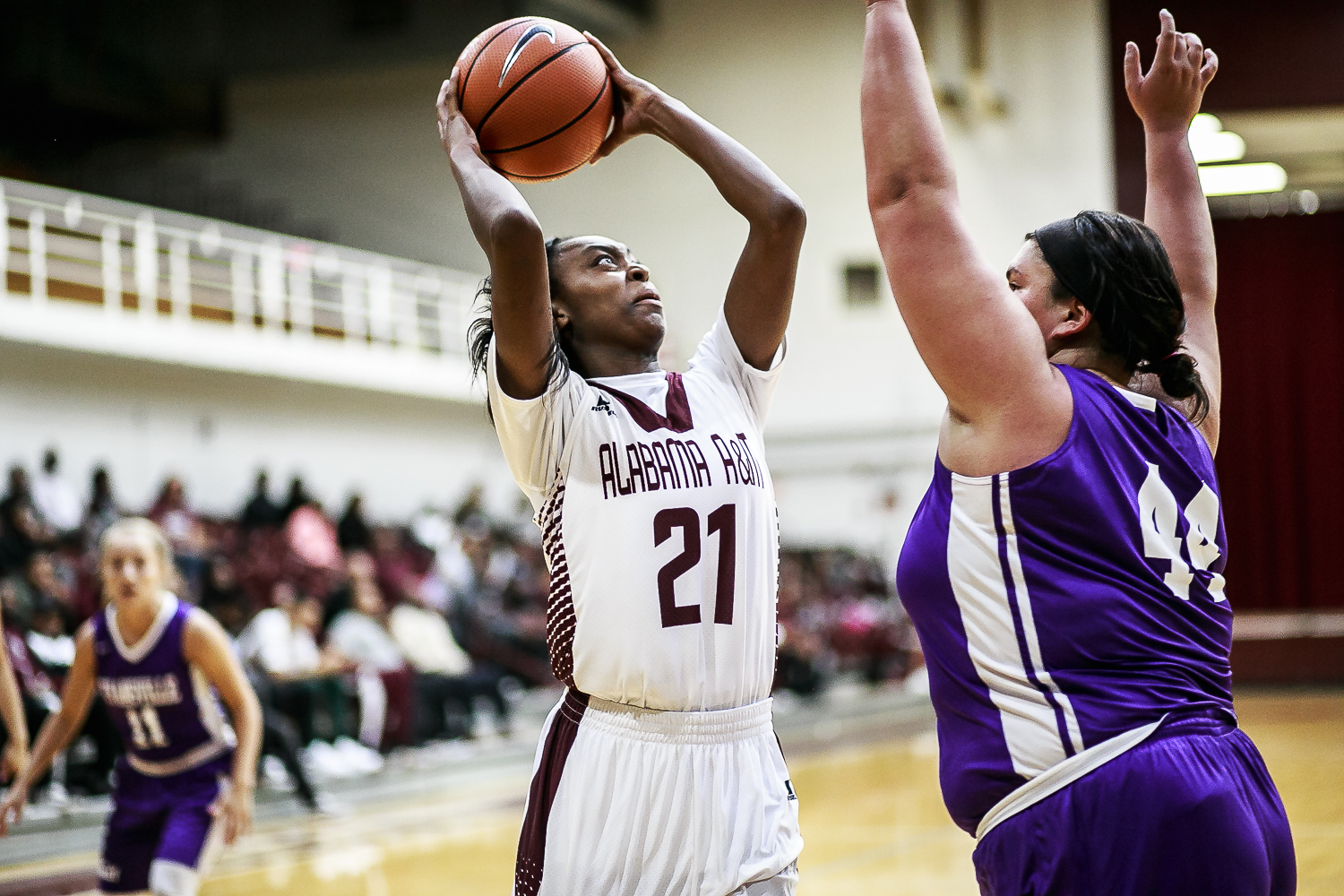 Alexandra Johnson - 2017-18 - Women's Basketball - Alabama A&M Athletics
