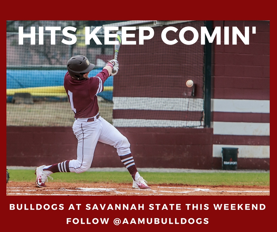 Bulldogs baseball at Savannah State - Alabama A&M Athletics