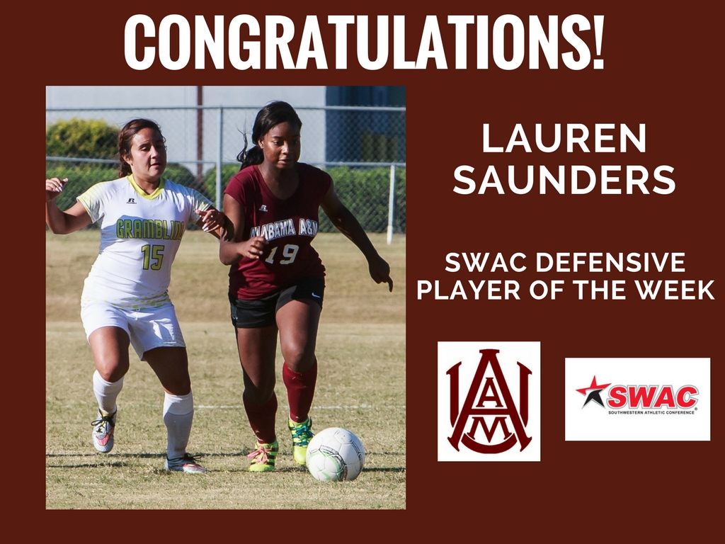 Lauren Saunders - 2018 - Women's Soccer - Alabama A&M Athletics