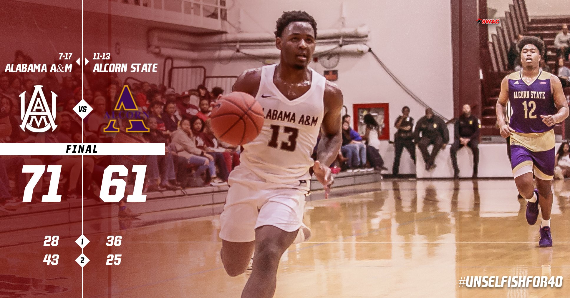 Cameron Alford - 2019-20 - Men's Basketball - Alabama A&M Athletics