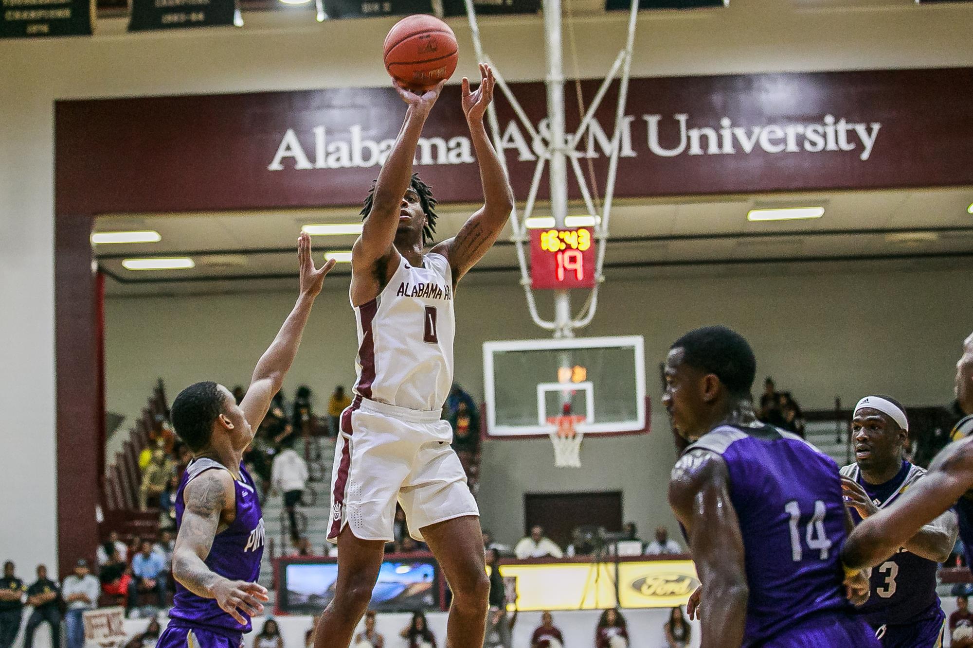 TJ Parham - 2019-20 - Men's Basketball - Alabama A&M Athletics