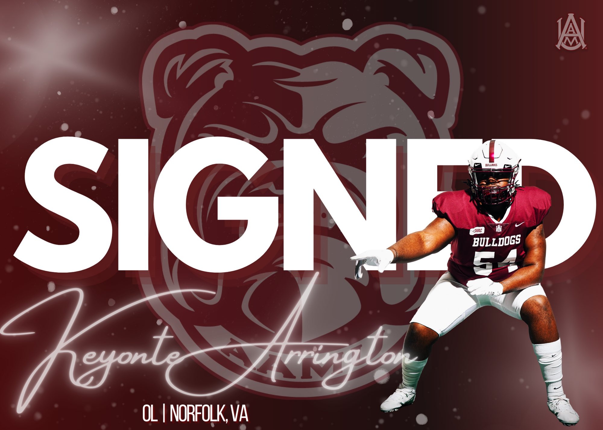Keyonte Arrington - 2024 - Football - Alabama A&M Athletics