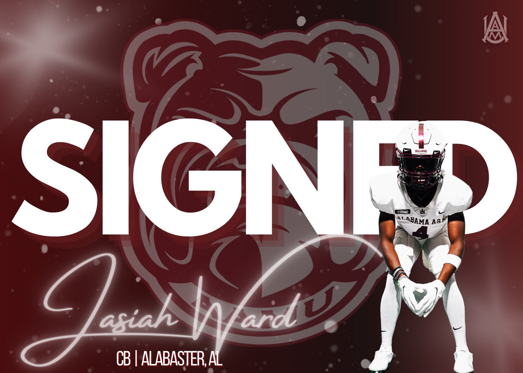 Jasiah Ward - 2024 - Football - Alabama A&M Athletics