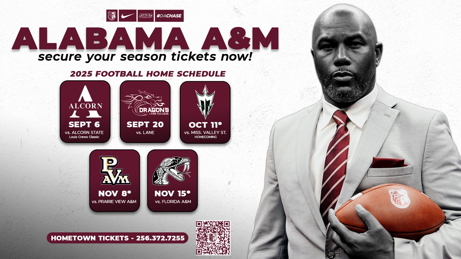 Alabama A&M Announces 2025 Football Schedule - Alabama A&M Athletics