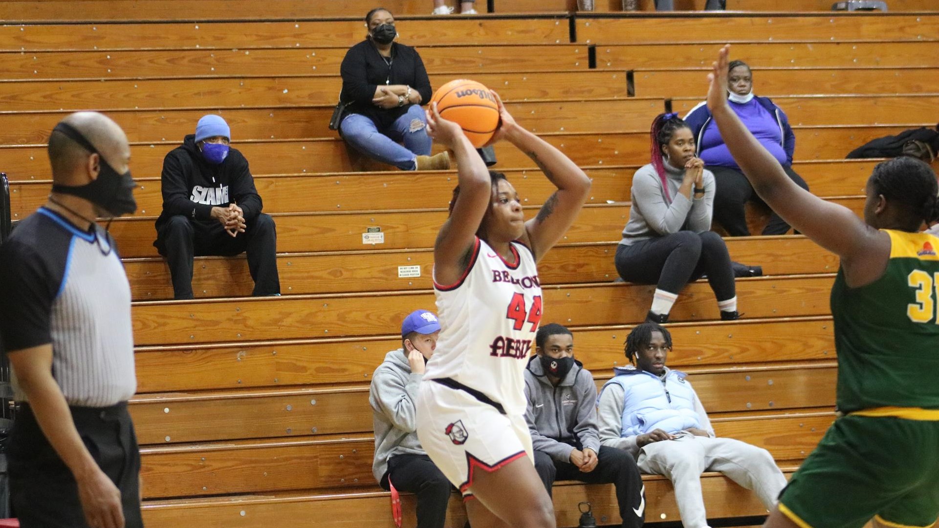 Autry Records Double-Double at UNC Pembroke - Belmont Abbey College