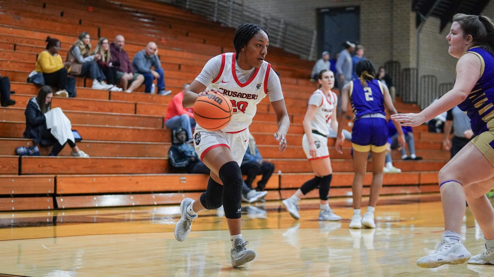 Shular Tallies Career-High 15 Against Converse - Belmont Abbey College