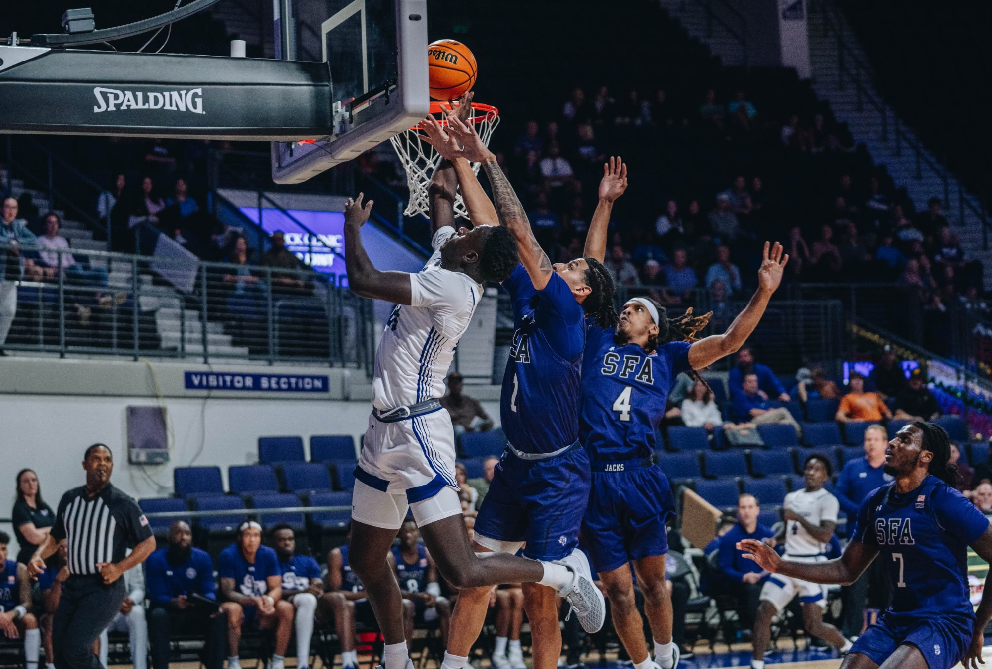 Big Threes Propel SFA to OT Win at ACU - Abilene Christian University ...
