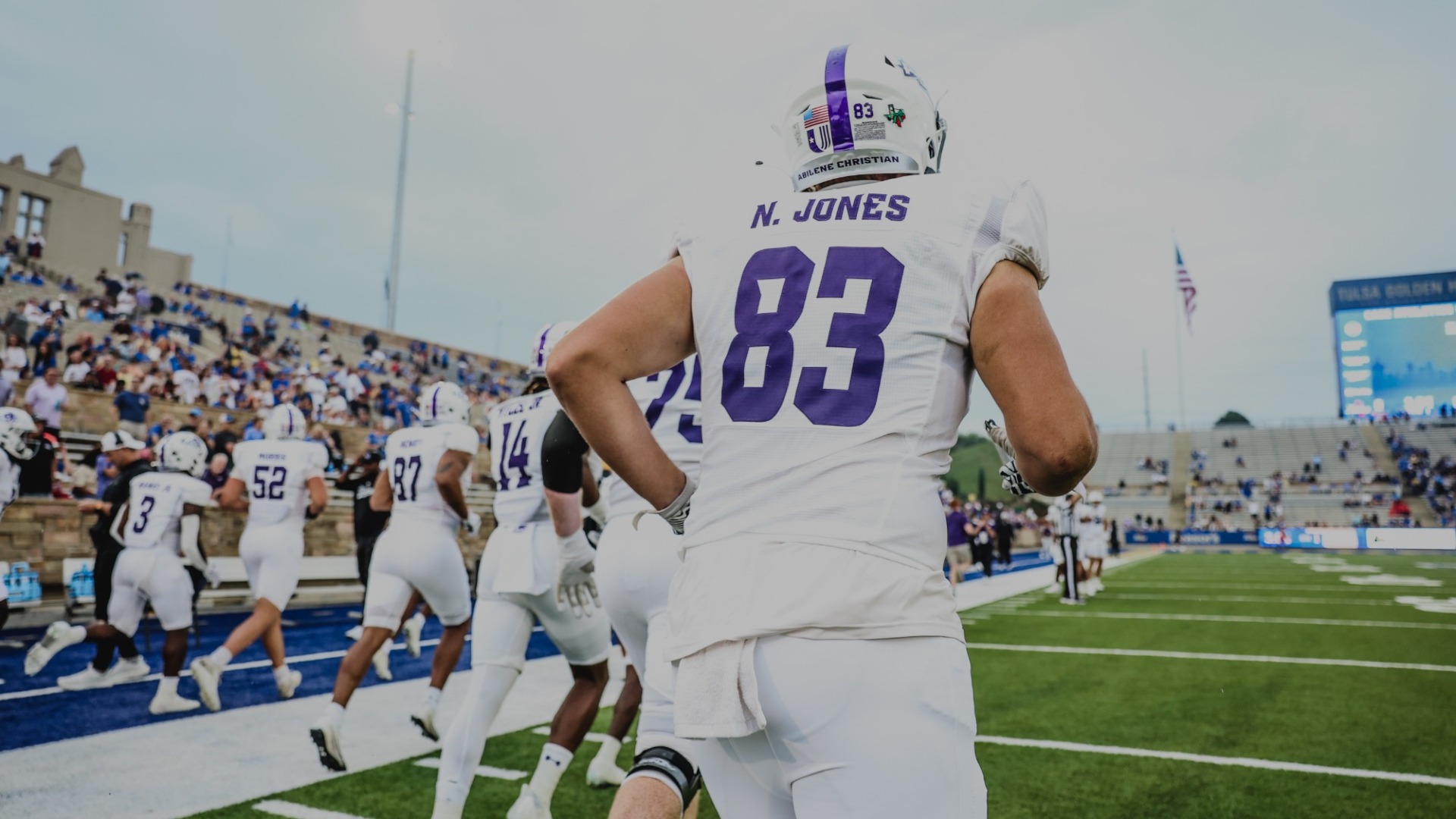 No. 16 ACU Football Begins 2025 Season at Tulsa Saturday Night ...