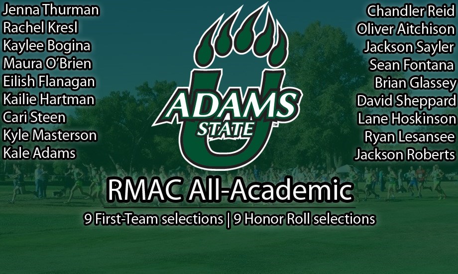XC | 9 Named To RMAC All-Academic First Team - Adams State University ...