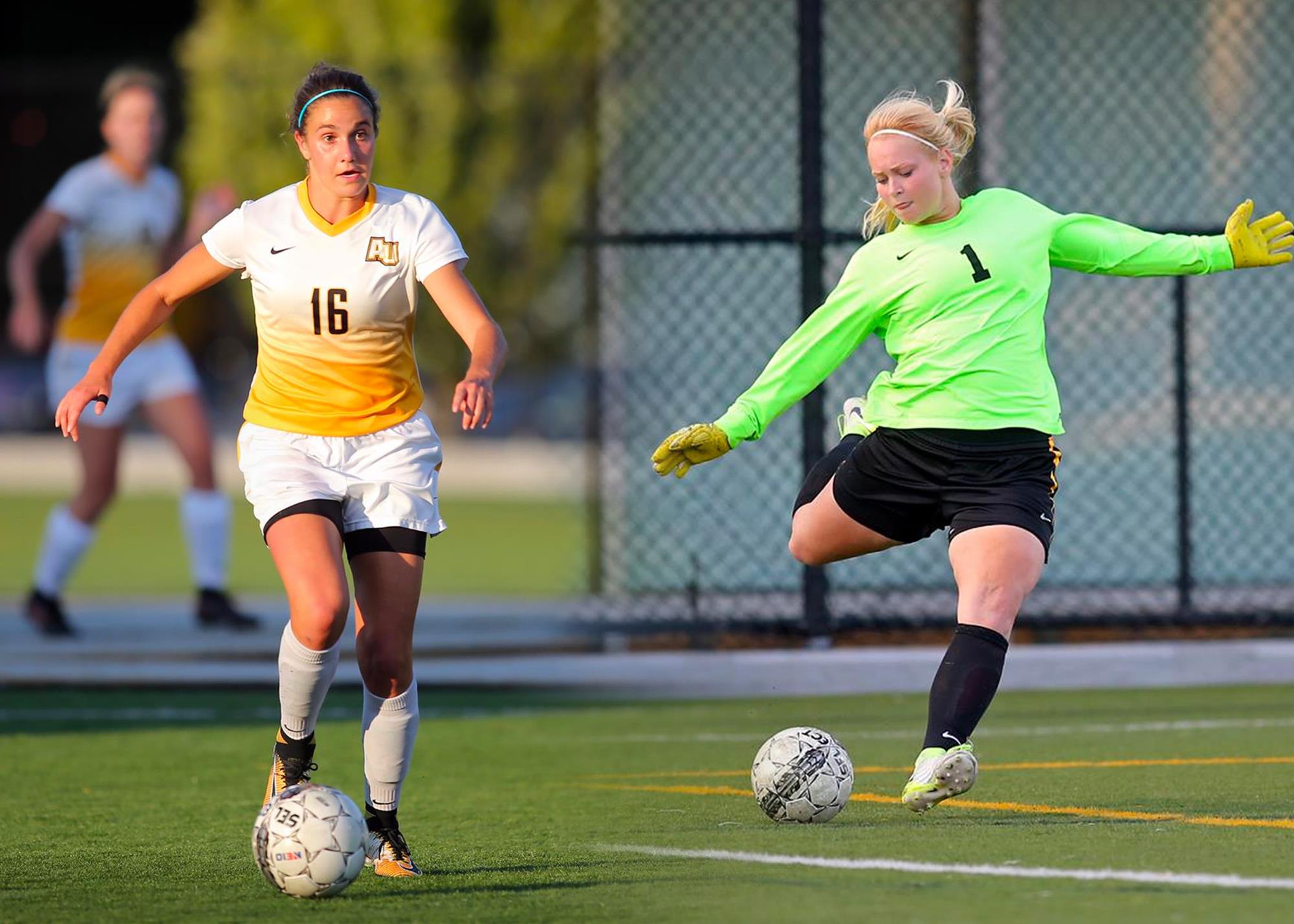 Sandstrom, Taylor Nab NE10 Women's Soccer Weekly Honors - Adelphi ...