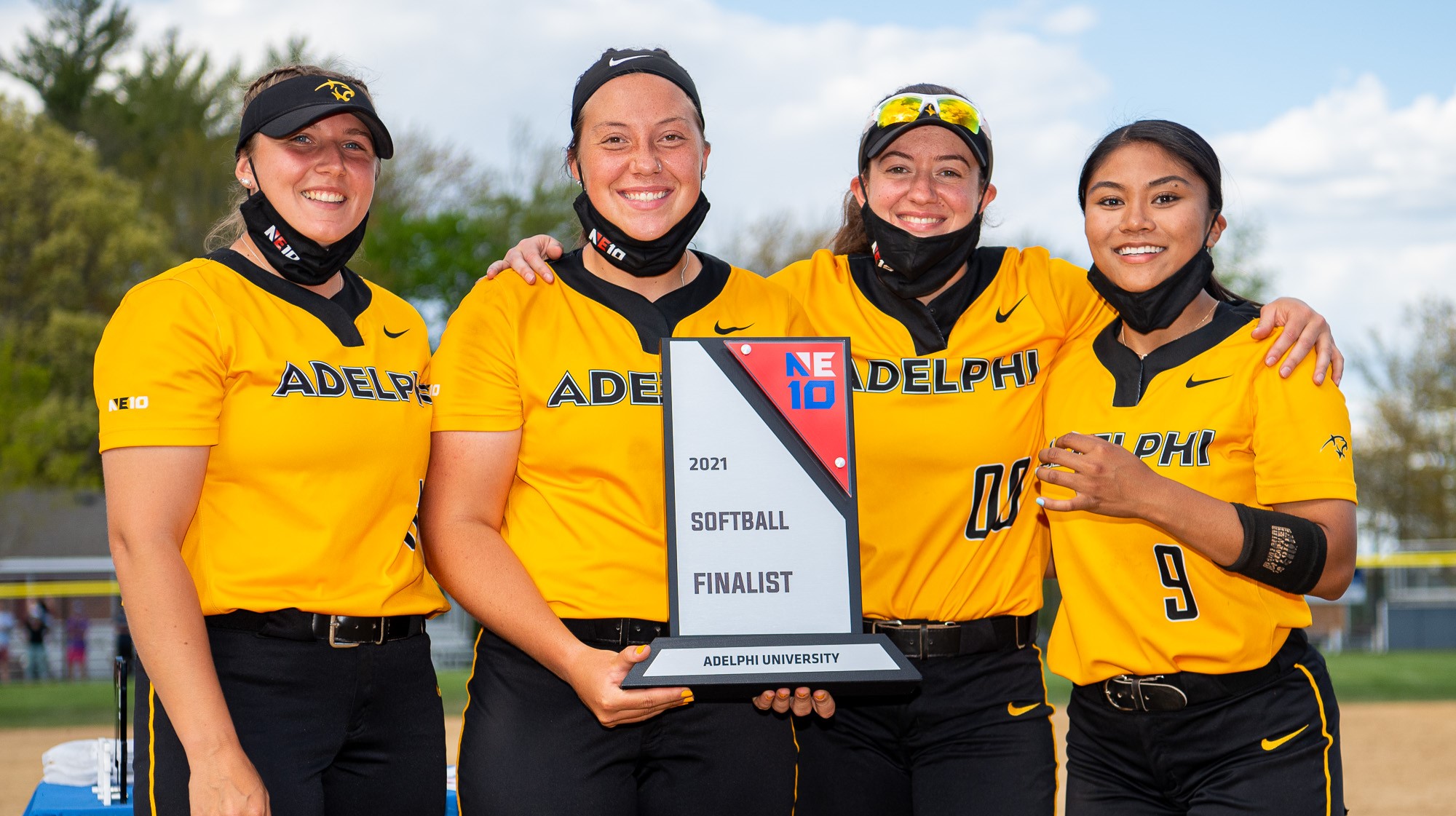 Softball Falls in NE10 Championship to Saint Anselm - Adelphi University Athletics