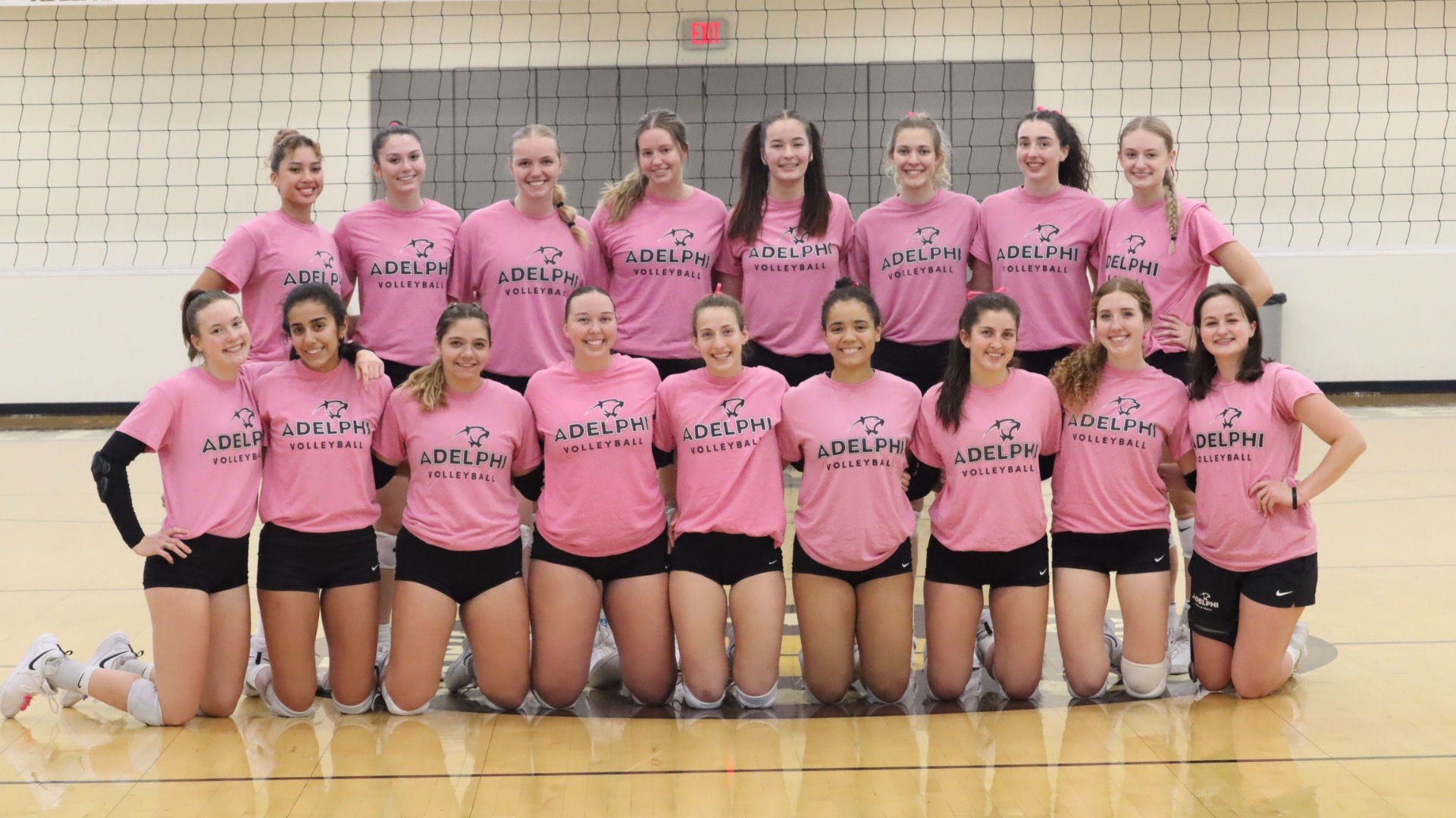Volleyball Continues Sweep Spree With 3-0 Win Over Molloy - Adelphi University Athletics