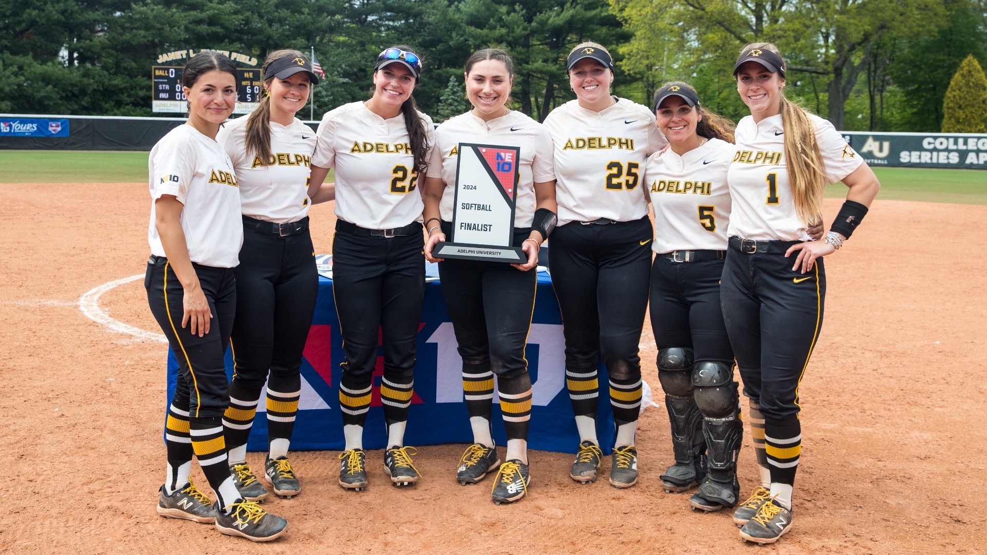 Softball Falls to Saint Anselm in Extra Innings in NE10 Championship, 2-0 - Adelphi University ...