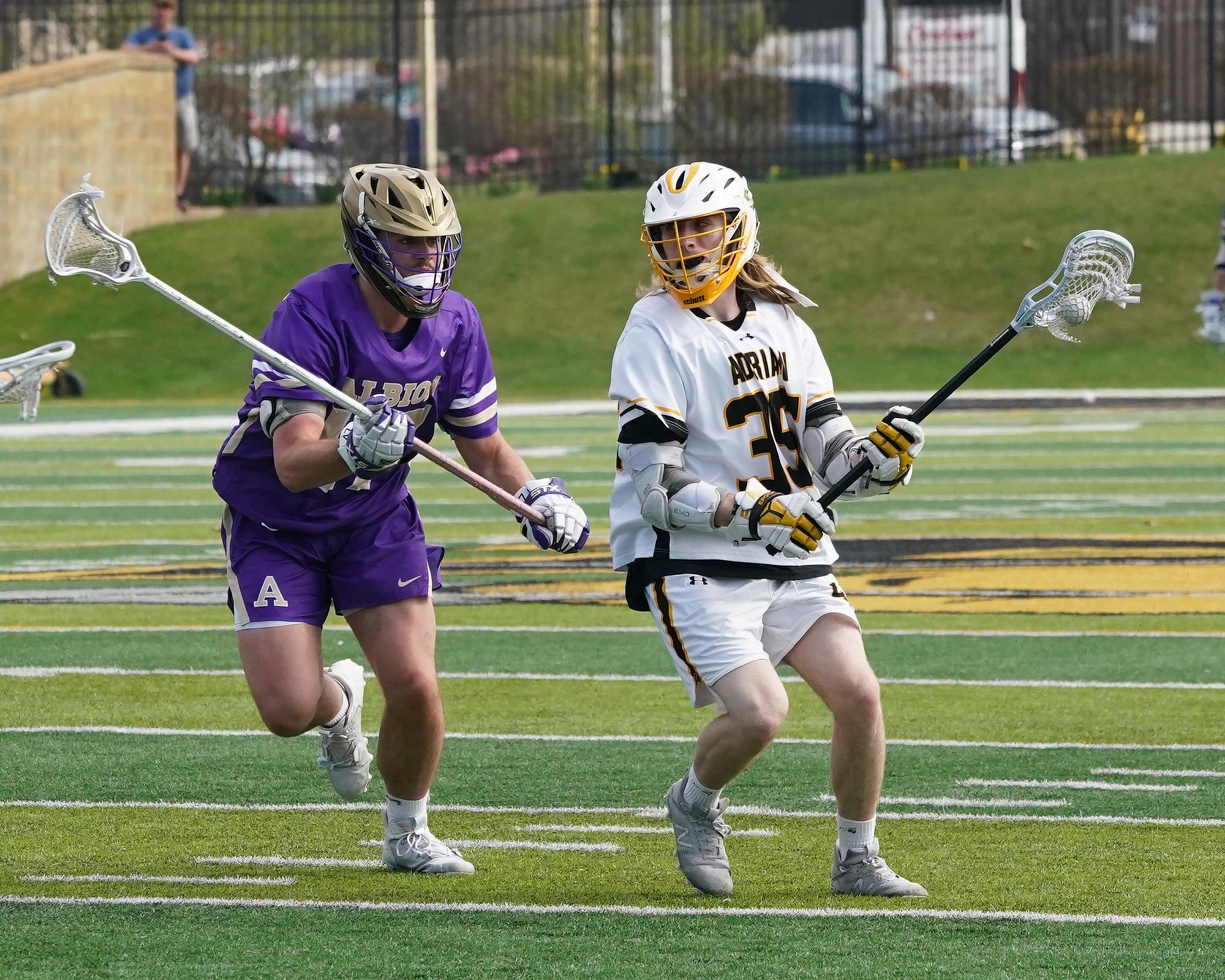 Men's Lacrosse Ends 2022 Campaign in MIAA Tournament Semifinal - Adrian ...