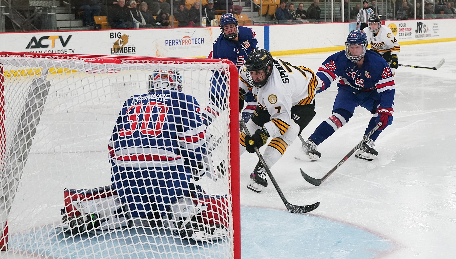 Men's Hockey Demolishes Concordia Wisconsin 12-1 at Home to Sweep the ...