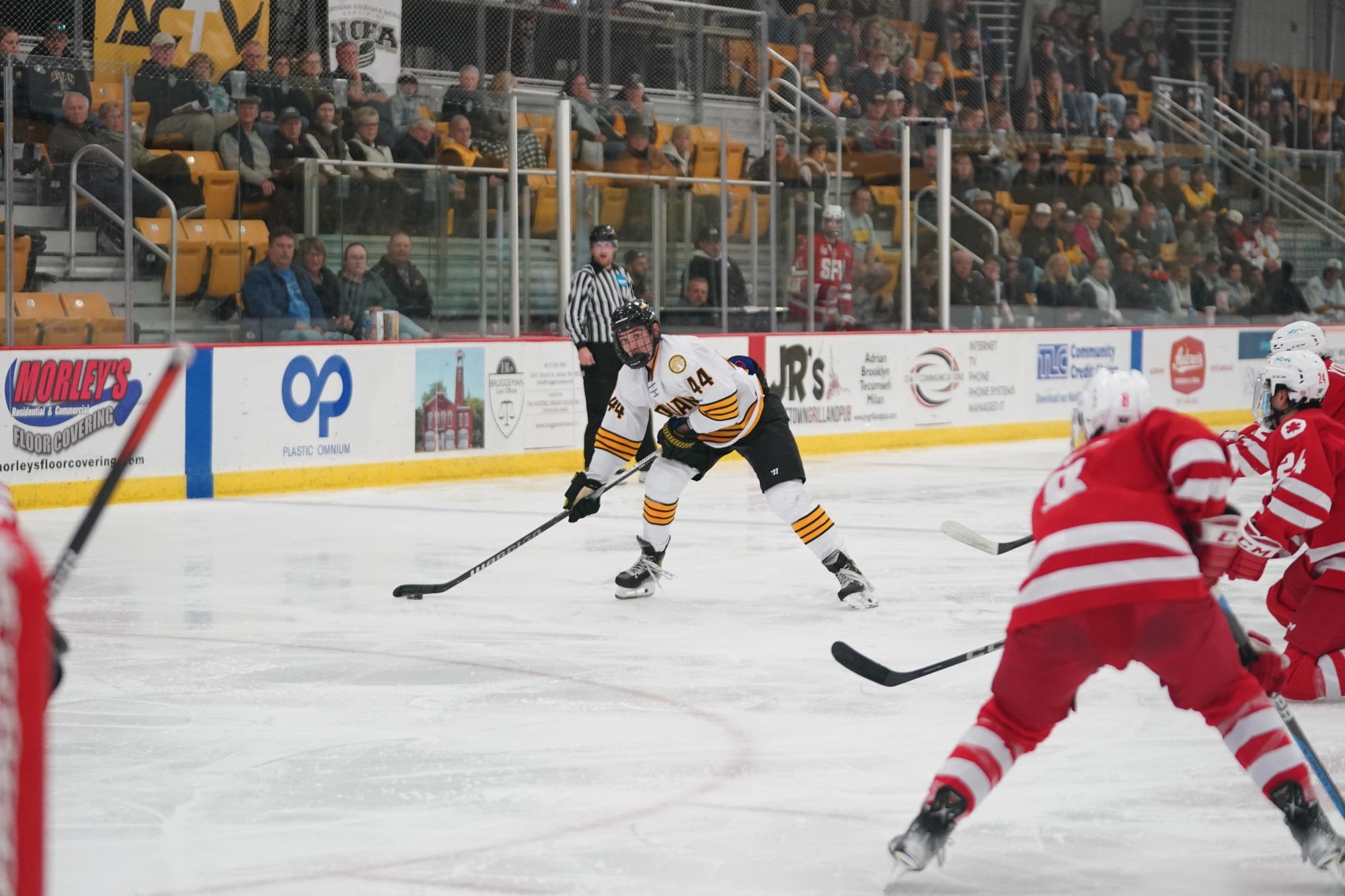 No. 2 Men's Hockey Drop Overtime Contest to No. 6 Utica, 3-2 - Adrian ...