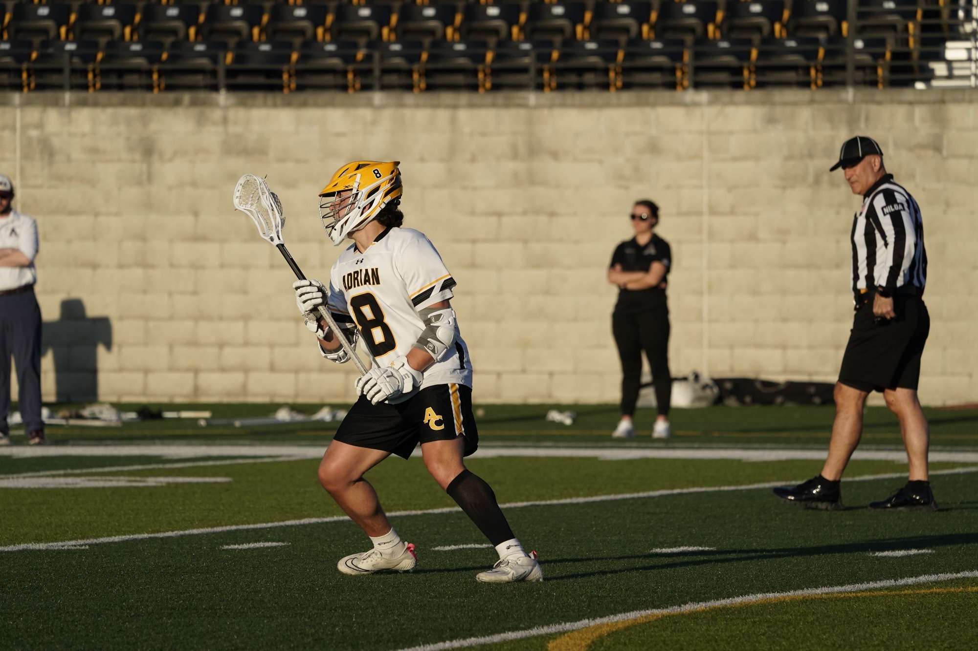 Men's Lacrosse Records First MIAA Loss in Battle with Hope - Adrian College