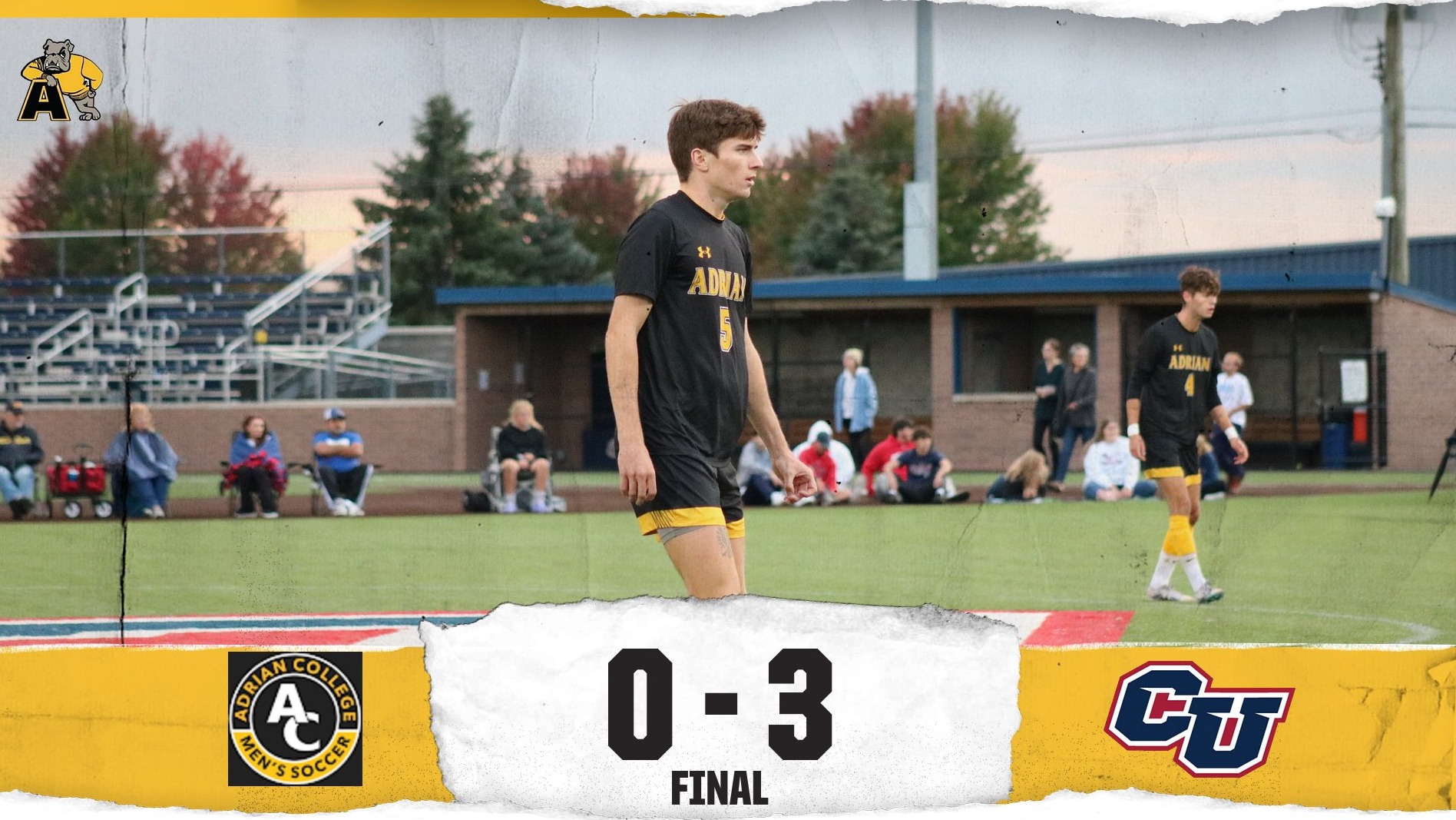 Men’s Soccer Downed by Cleary, 3-0 - Adrian College