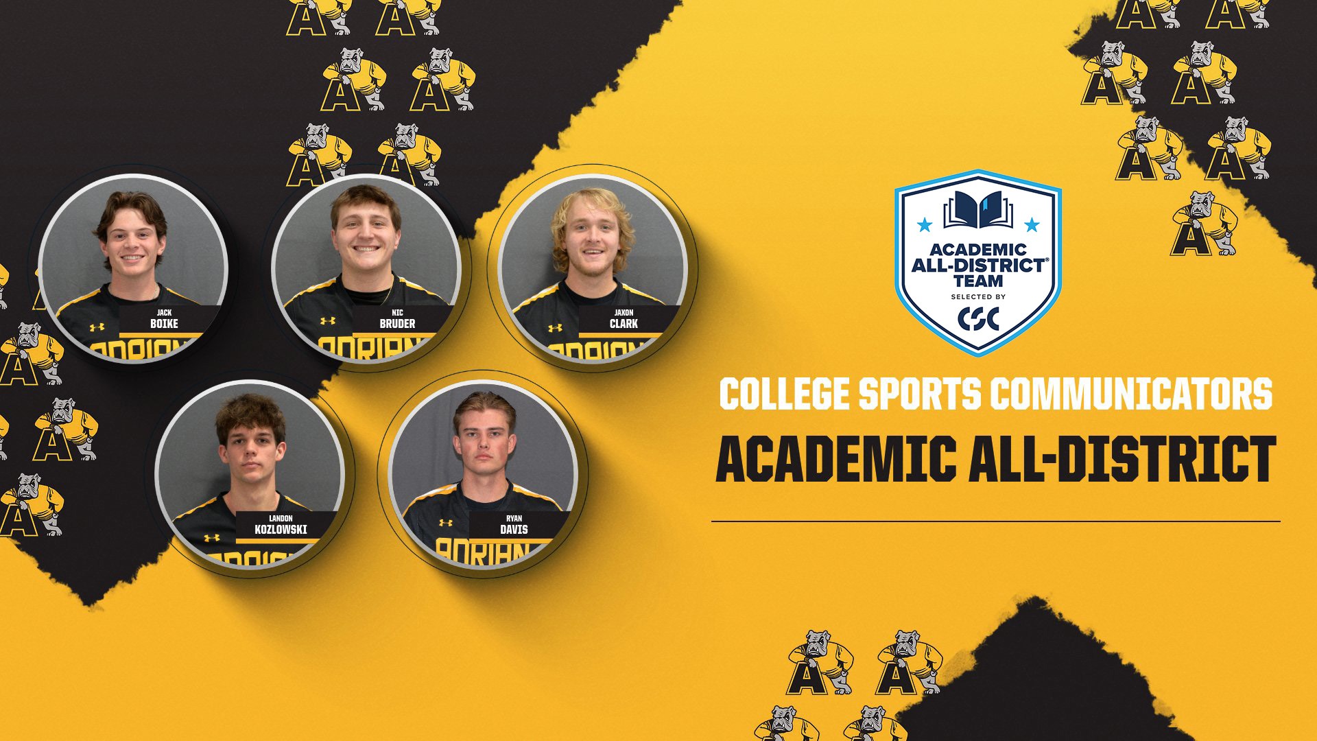 Ryan Davis Selected as Baseball Program's Seventh Career CSC Academic ...