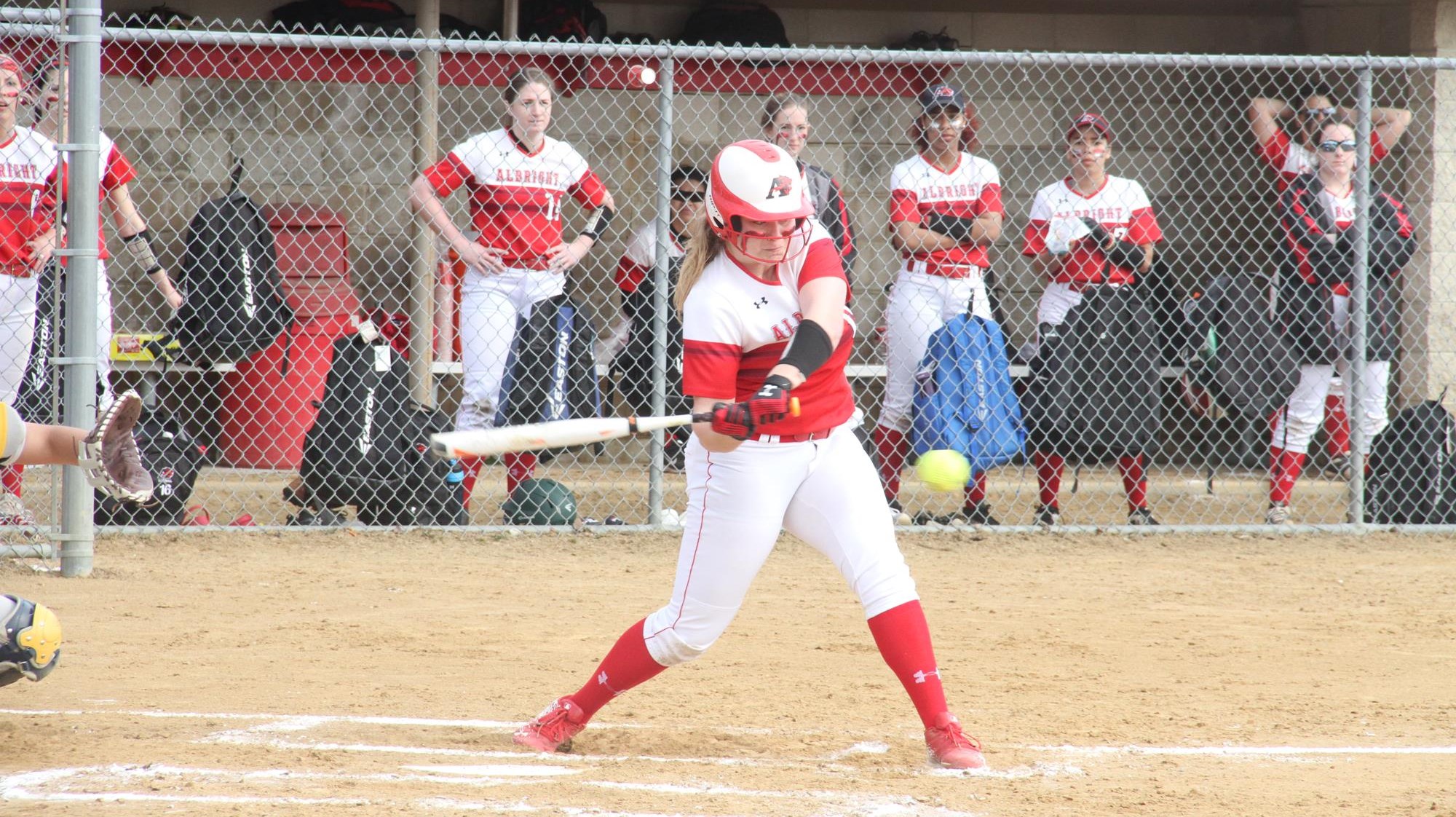 Softball Splits Twin Bill with Neumann - Albright College Athletics