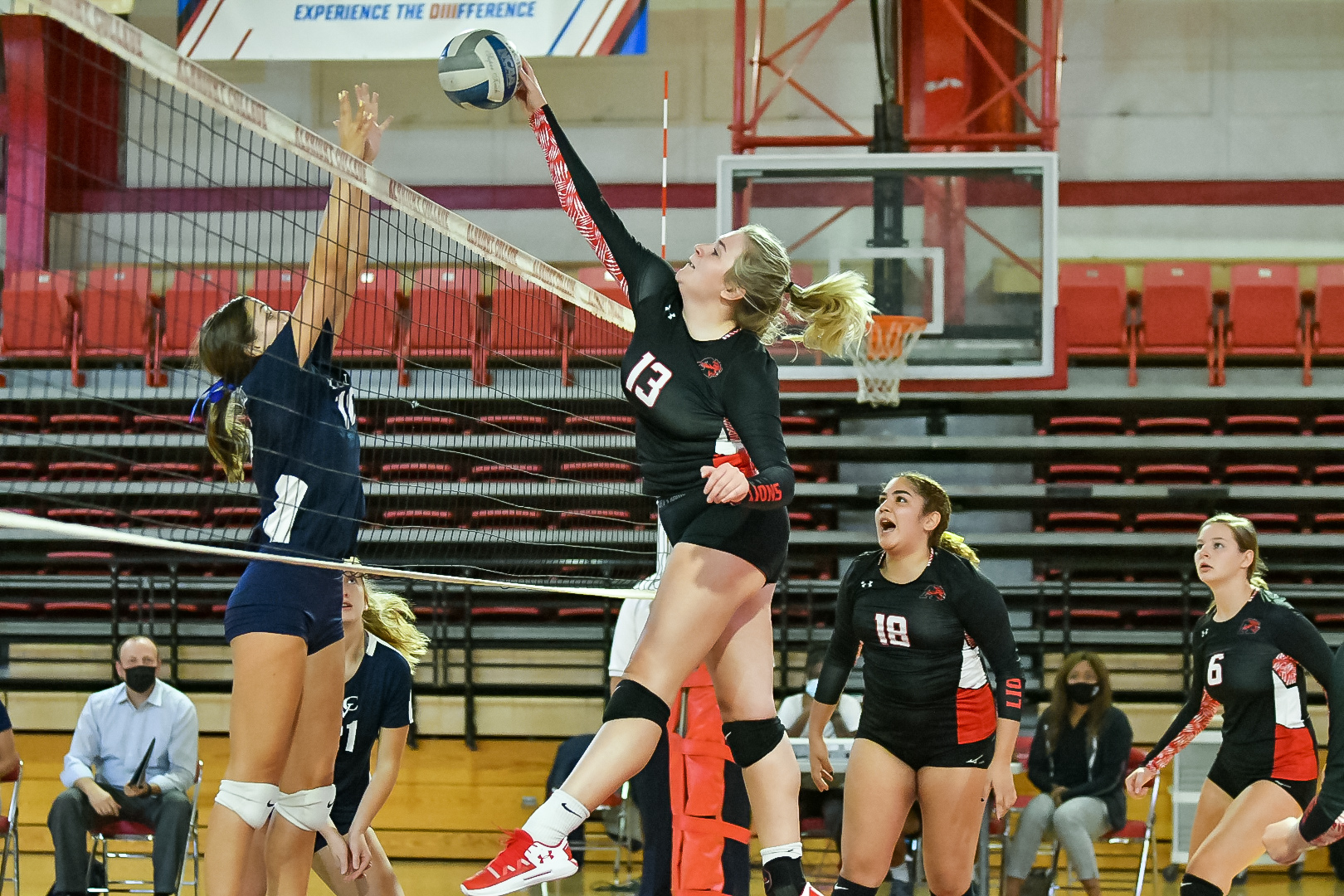 Poss Gets First Career Win as Lions Win in Three Sets - Albright ...