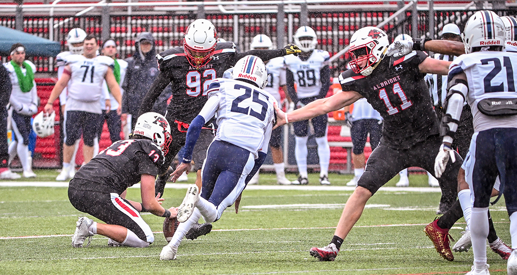 Football Drops Road Game to Misericordia - Albright College Athletics