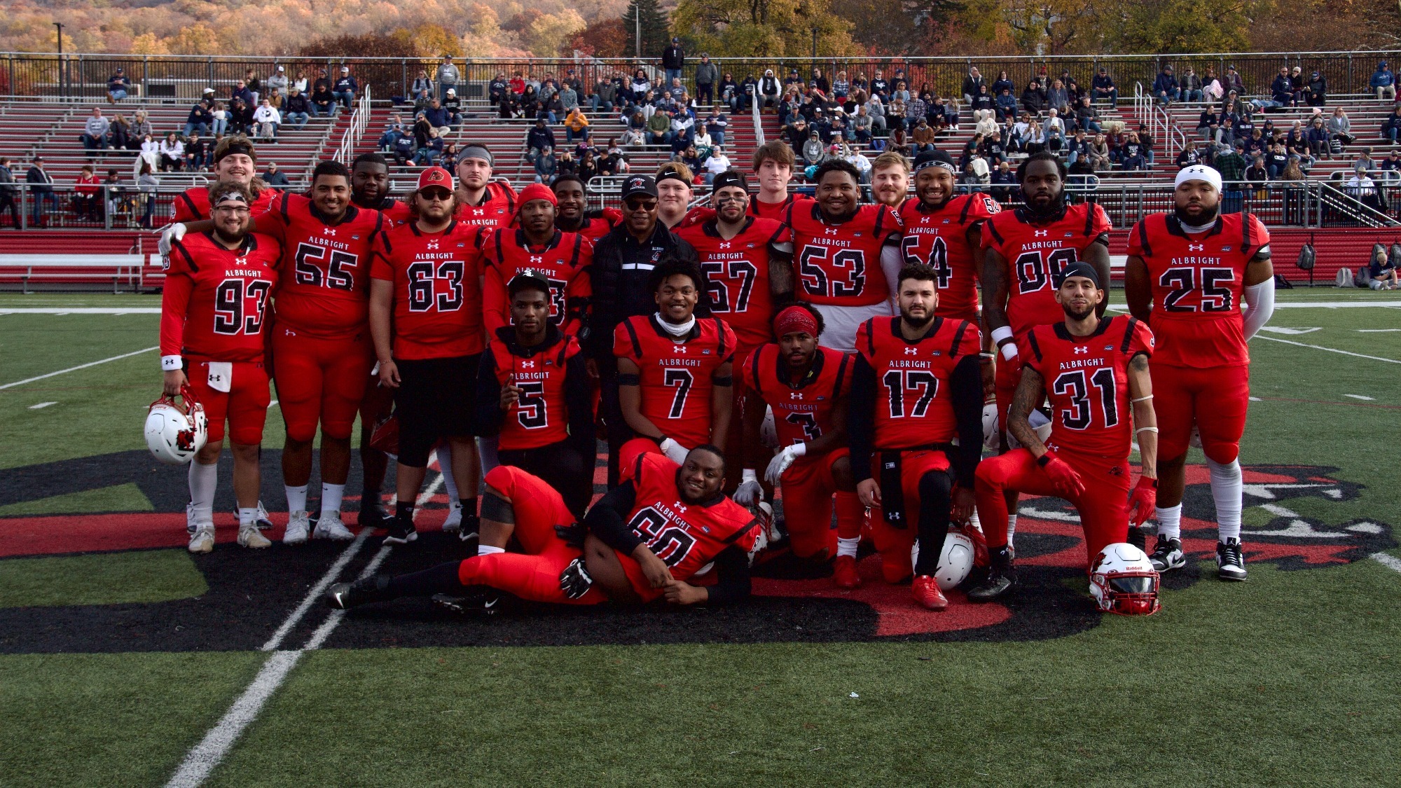 Football Concludes Season on Senior Day Against LVC - Albright College ...