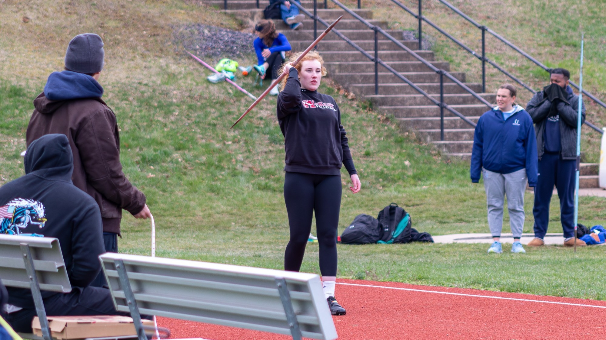 Elle Haddon Takes Eighth in Javelin; Women’s Track and Field Competes ...