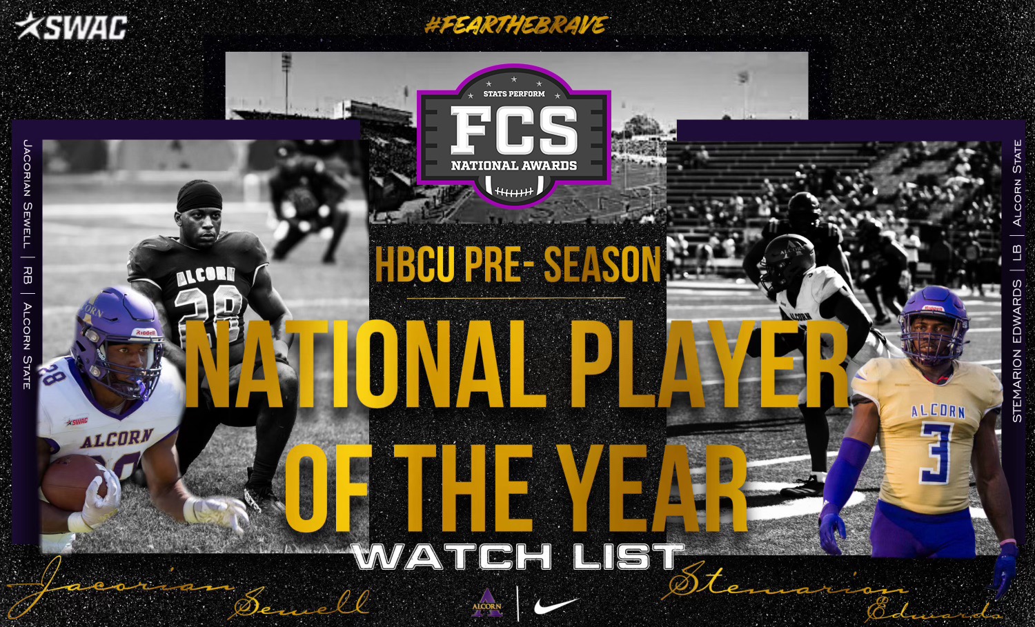 Alcorn State Football Welcomes Alvin Fosselman III and Tavarian ...