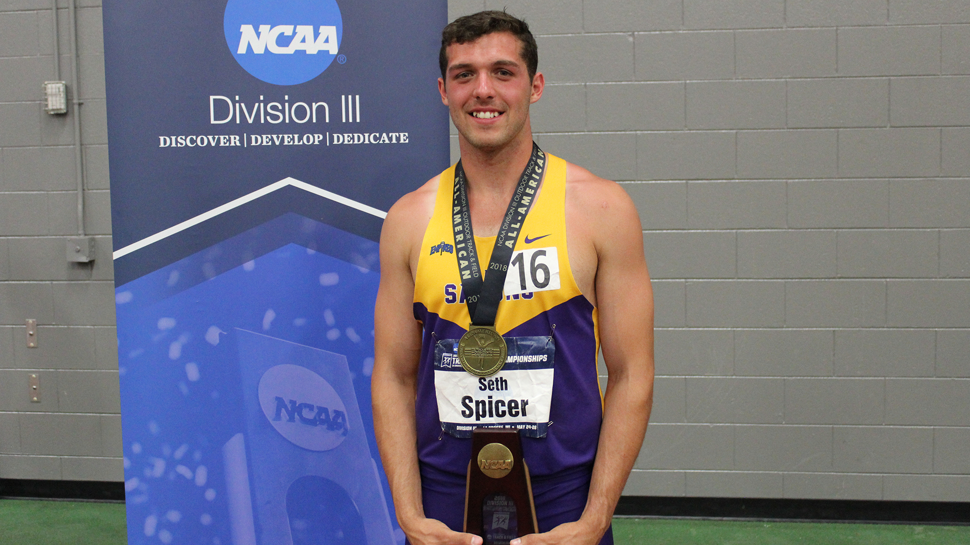 Seth Spicer - Men's Track and Field - Alfred University Athletics