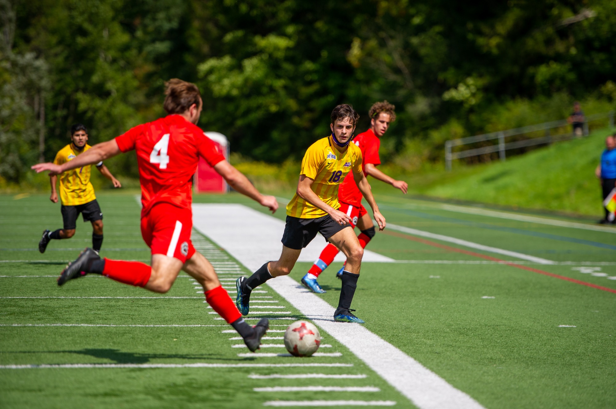 SUNY Oneonta Slips Past Men's Soccer, 3-1 - Alfred University Athletics