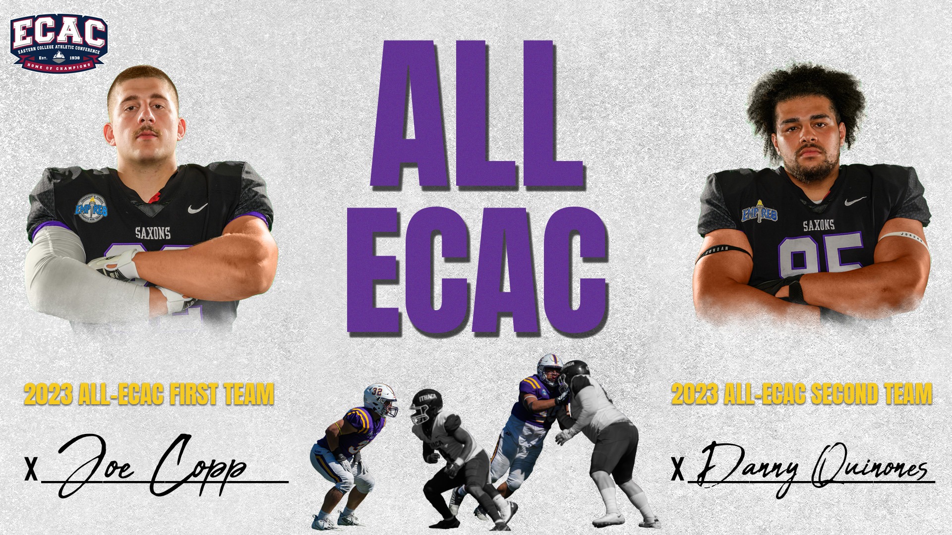 Four Saxons Land on ECAC Player of the Month Selections - Alfred ...