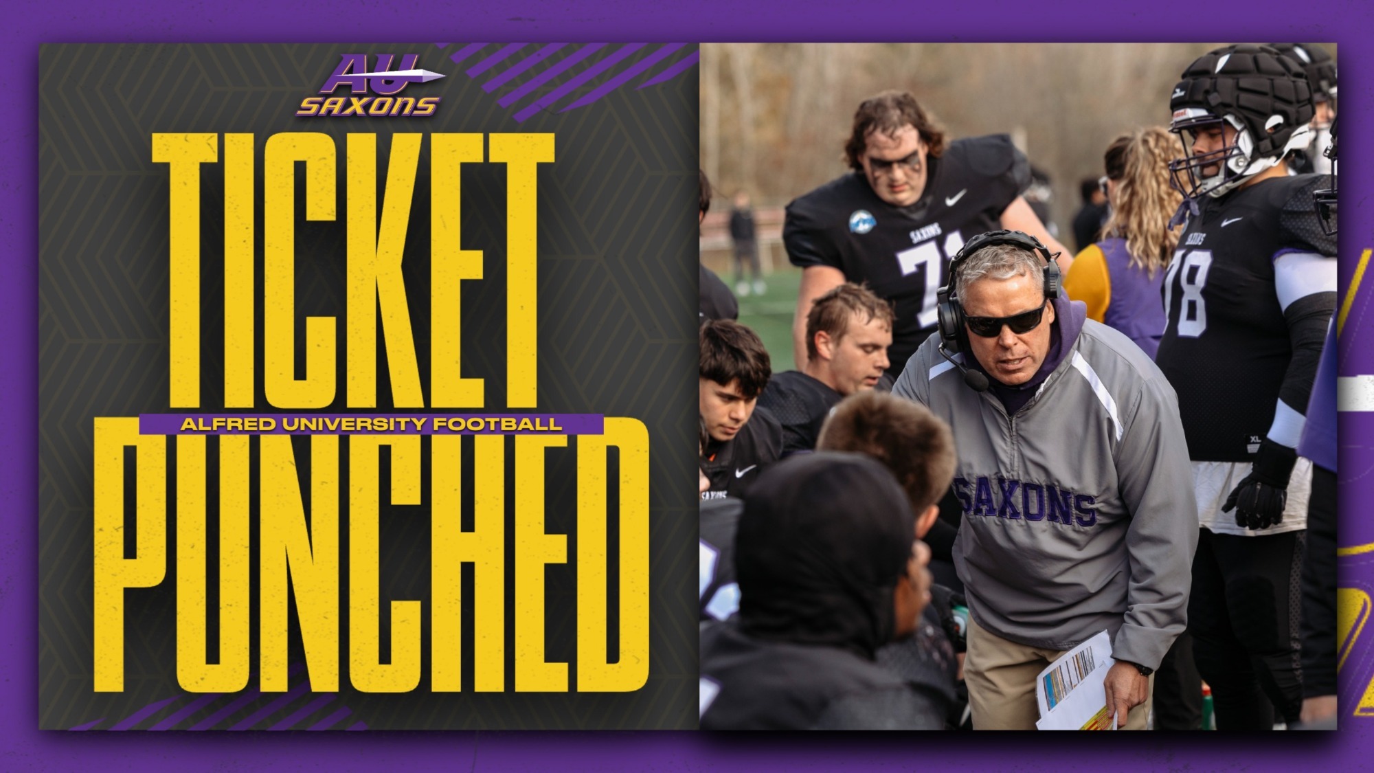 Several Football Saxons Earn All-Empire 8 Honors - Alfred University ...