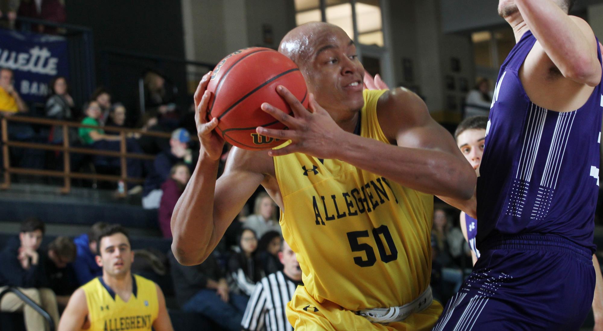 Kenyon Holds Off Furious Gator Rally - Allegheny College Athletics
