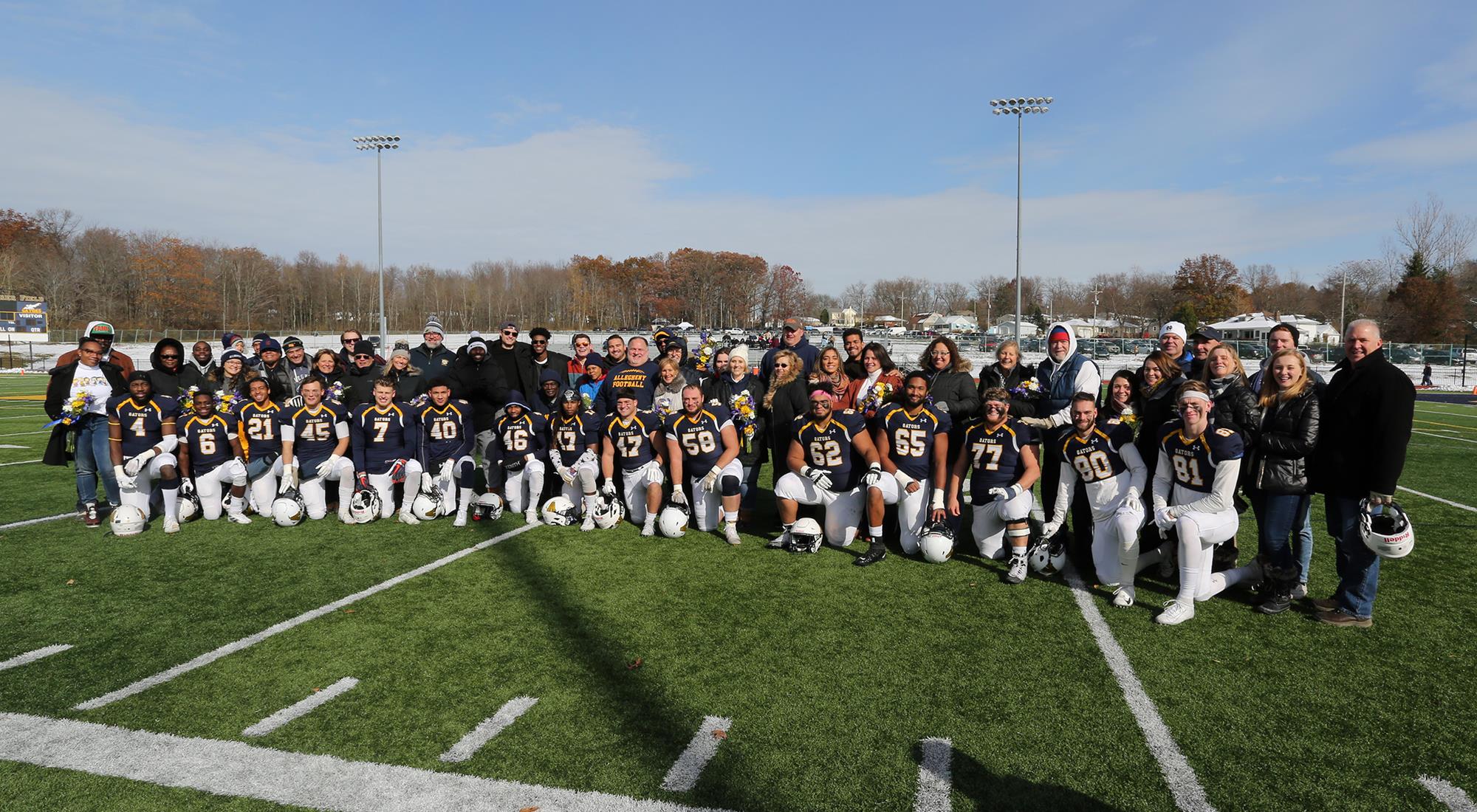 Gators dominate in trenches, down Wooster 24-14 - Allegheny College ...