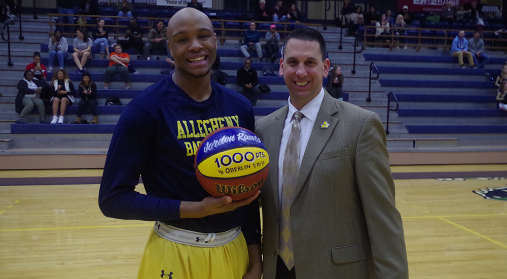Jordan Rawls - Men's Basketball - Allegheny College Athletics