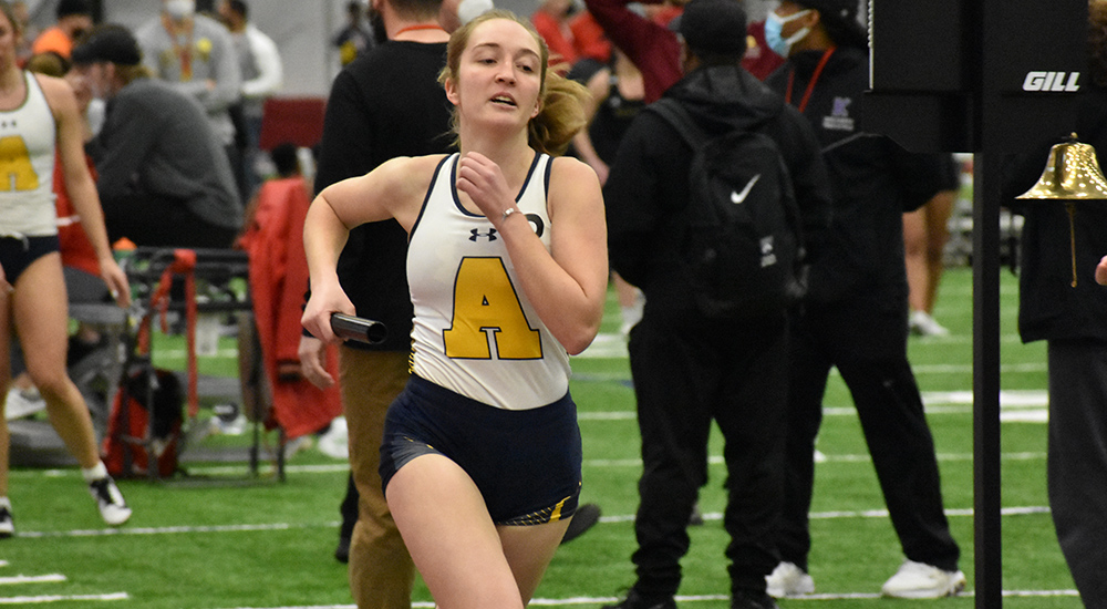 Gators open competition at NCAC Championships - Allegheny College Athletics
