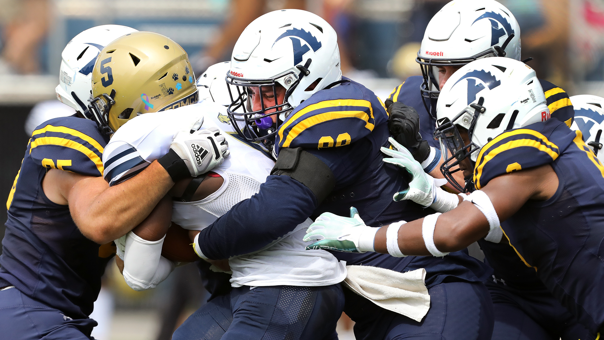 Alread's Pick-Six, Strong Defense Lead Football to Lopsided Win at ...