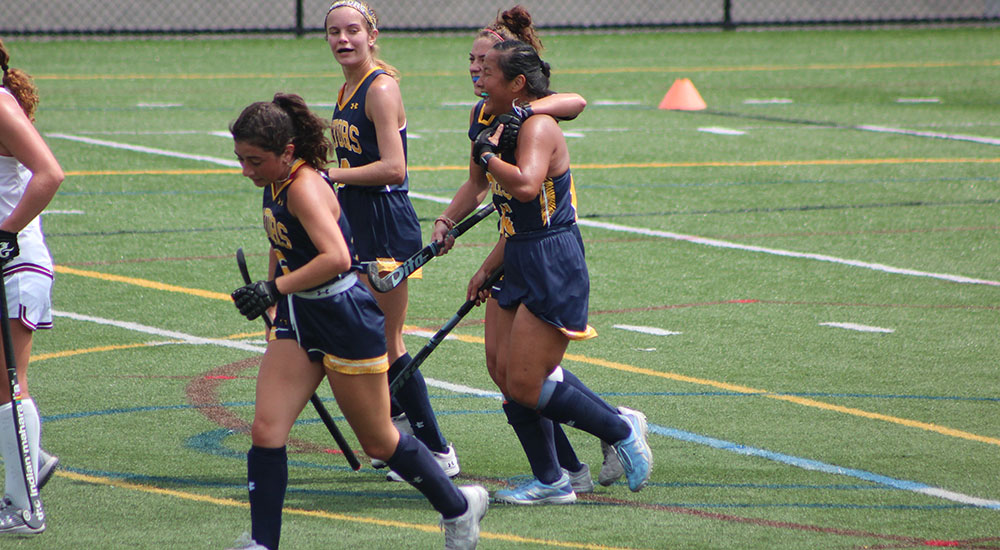 Offense comes alive in 8-0 win over Meredith - Allegheny College Athletics