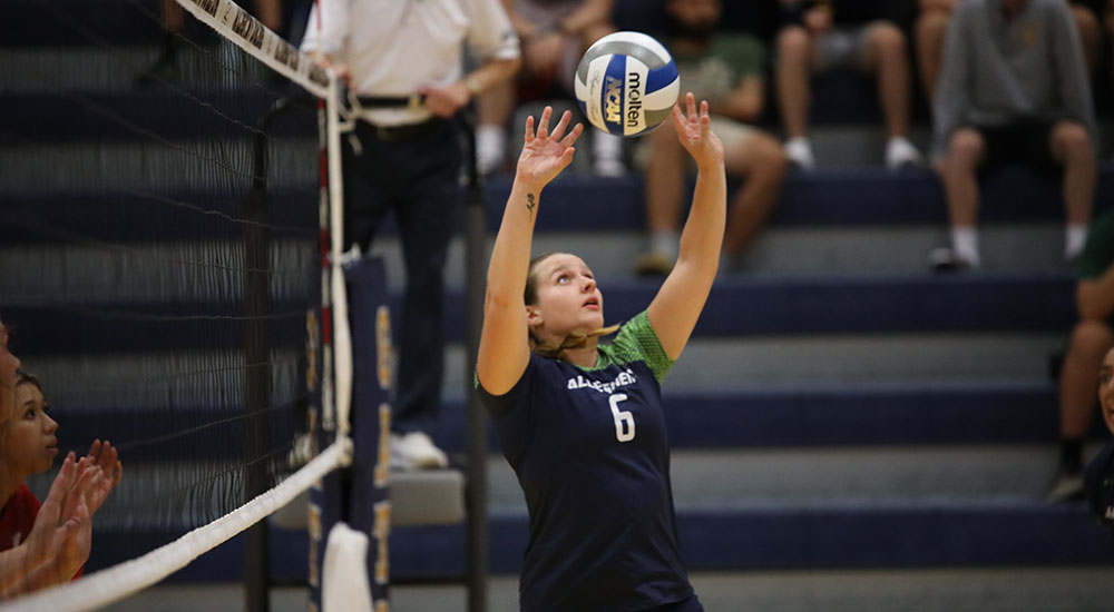 Volleyball sweeps Penn State Behrend on the road - Allegheny College ...