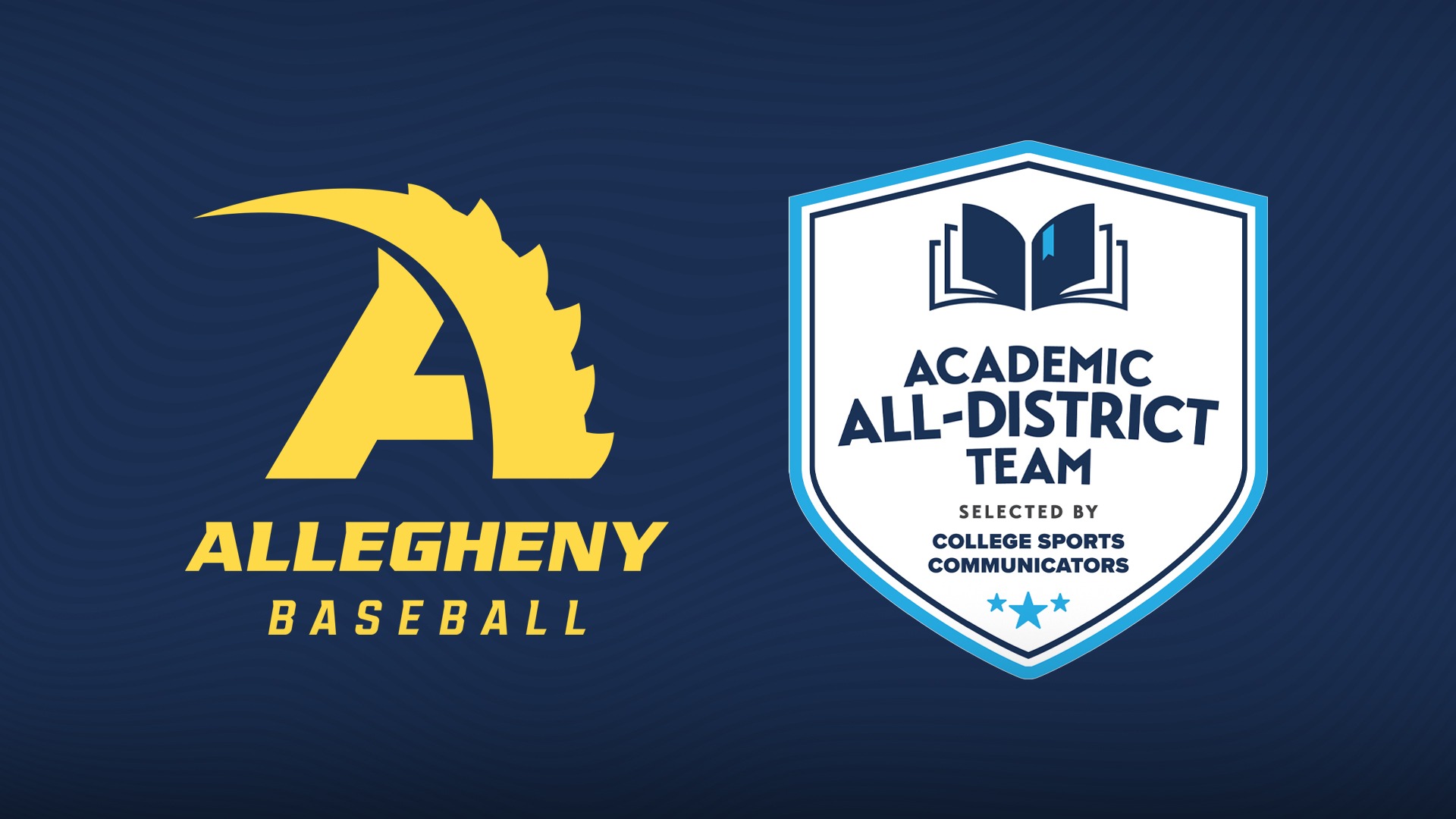 Baseball Places Five on Academic All-District Team - Allegheny College ...