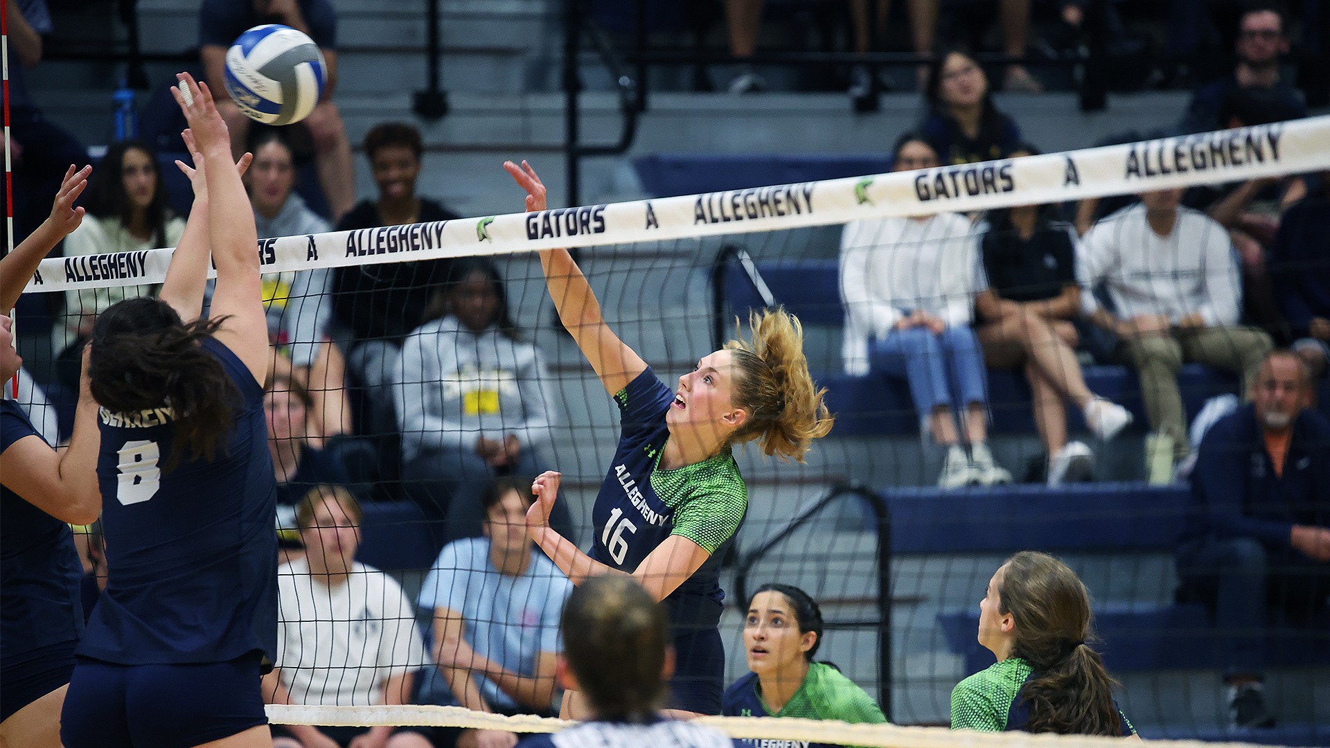 Volleyball Sweeps Penn State Behrend in Home Opener - Allegheny College ...