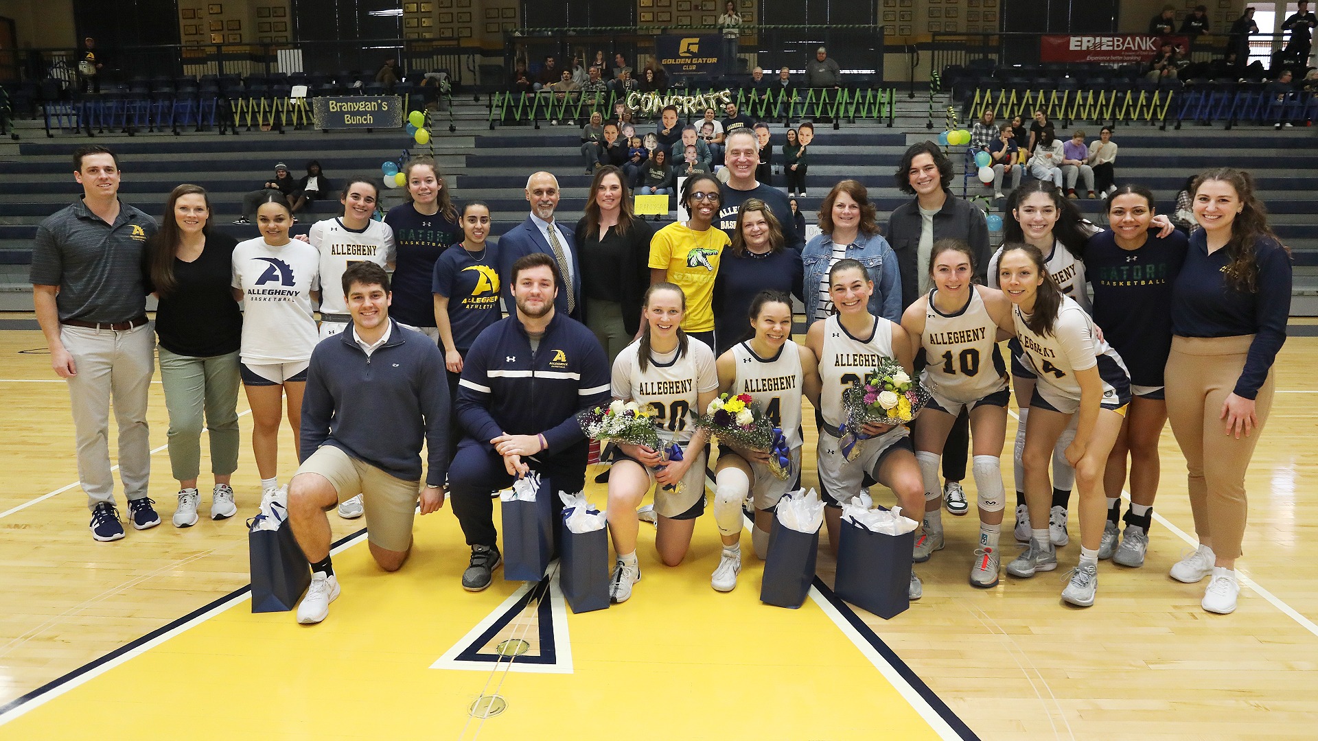 Gators Celebrate Senior Day With Win - Allegheny College Athletics