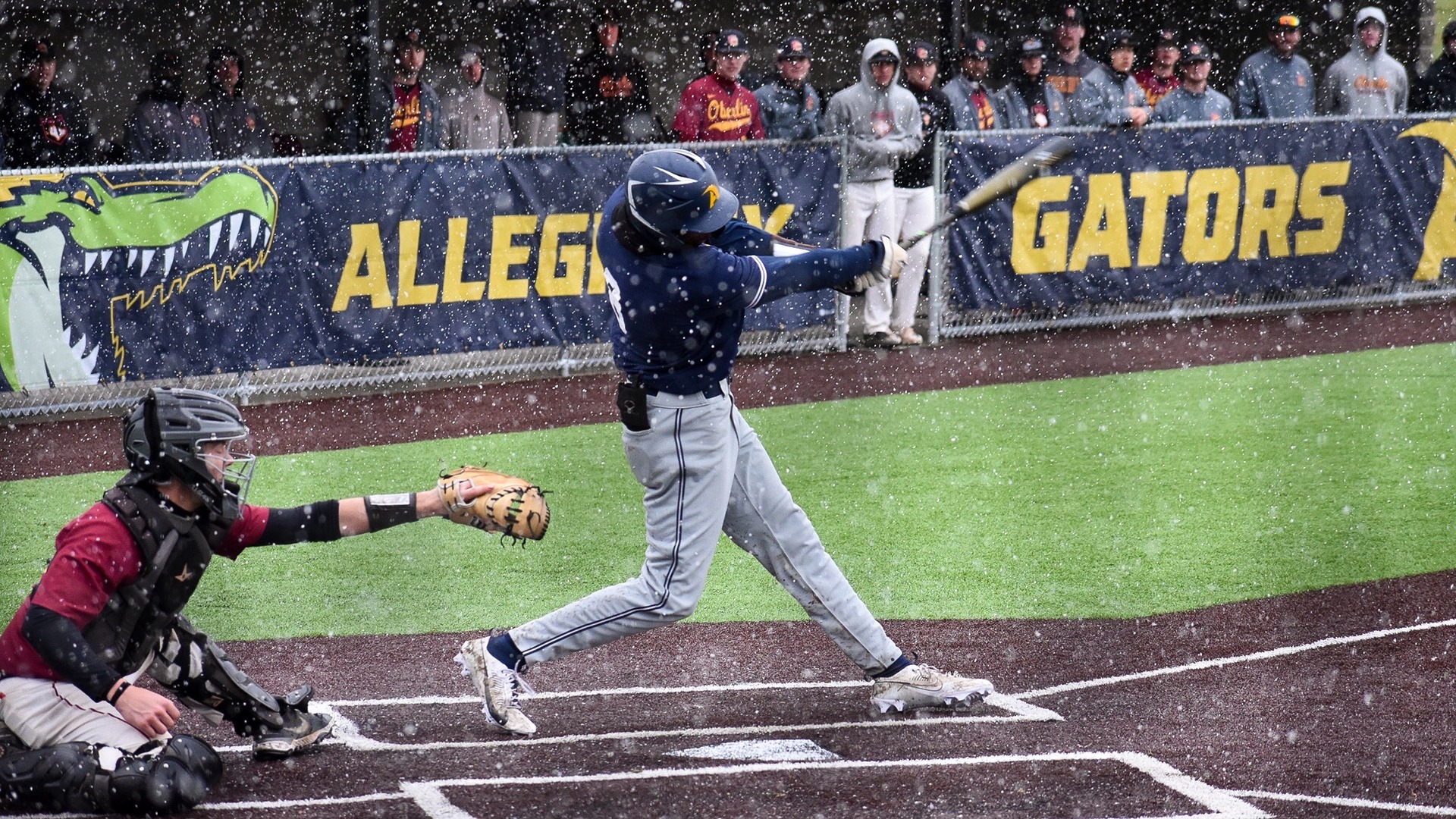 Baseball Outlasts Oberlin, Mother Nature For 8-7 Extra-Inning Victory ...