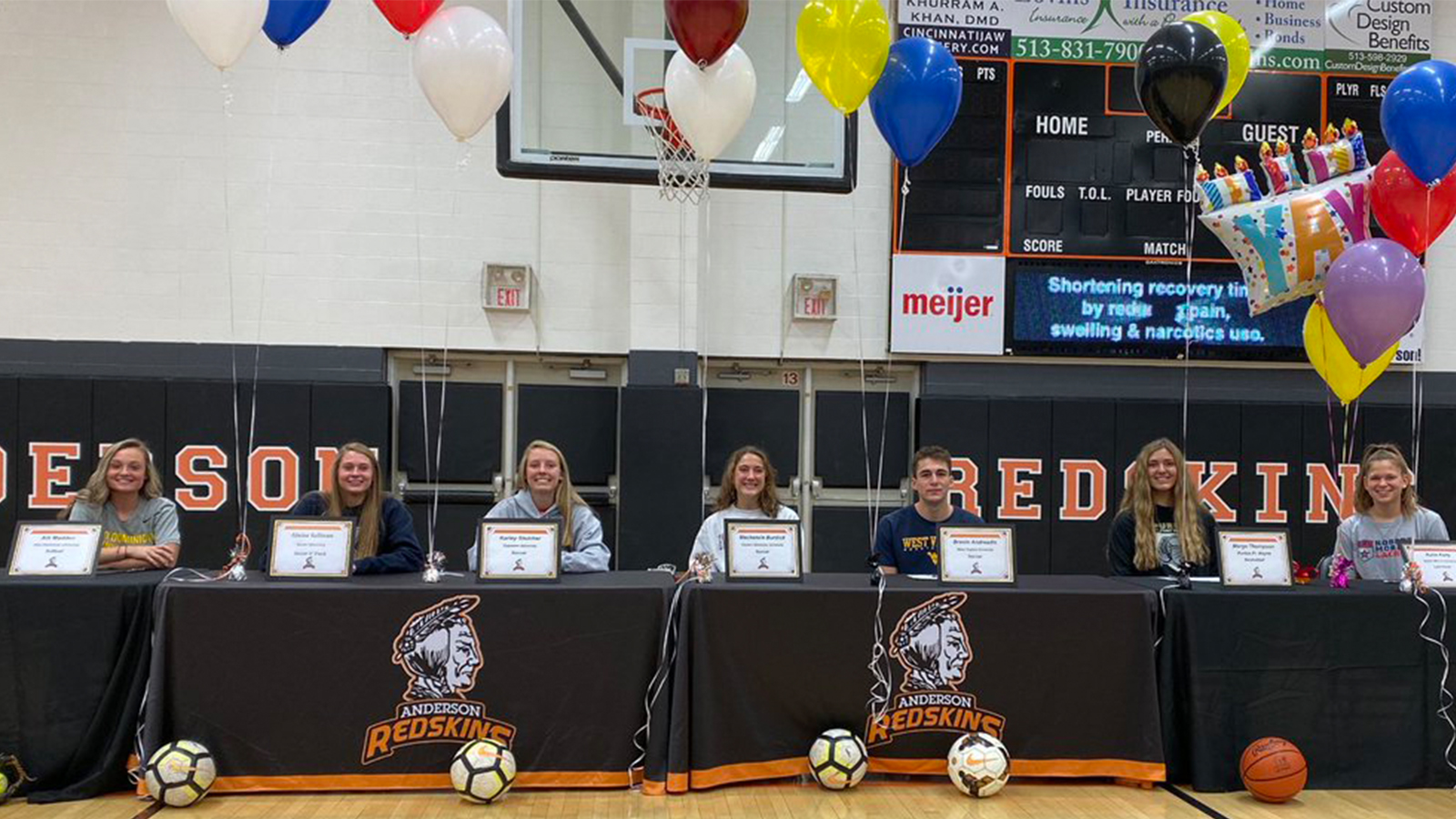 Seven Student-Athletes Sign National Letters of Intent! - Anderson ...