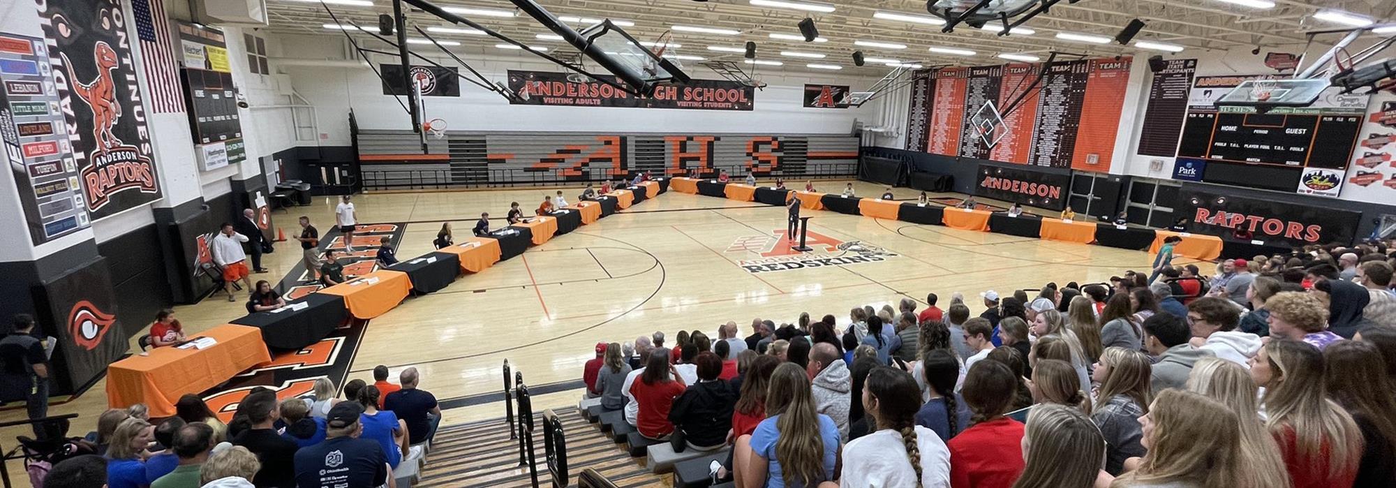 Raptors Celebrate Senior Signing Day - Anderson Raptors Athletics