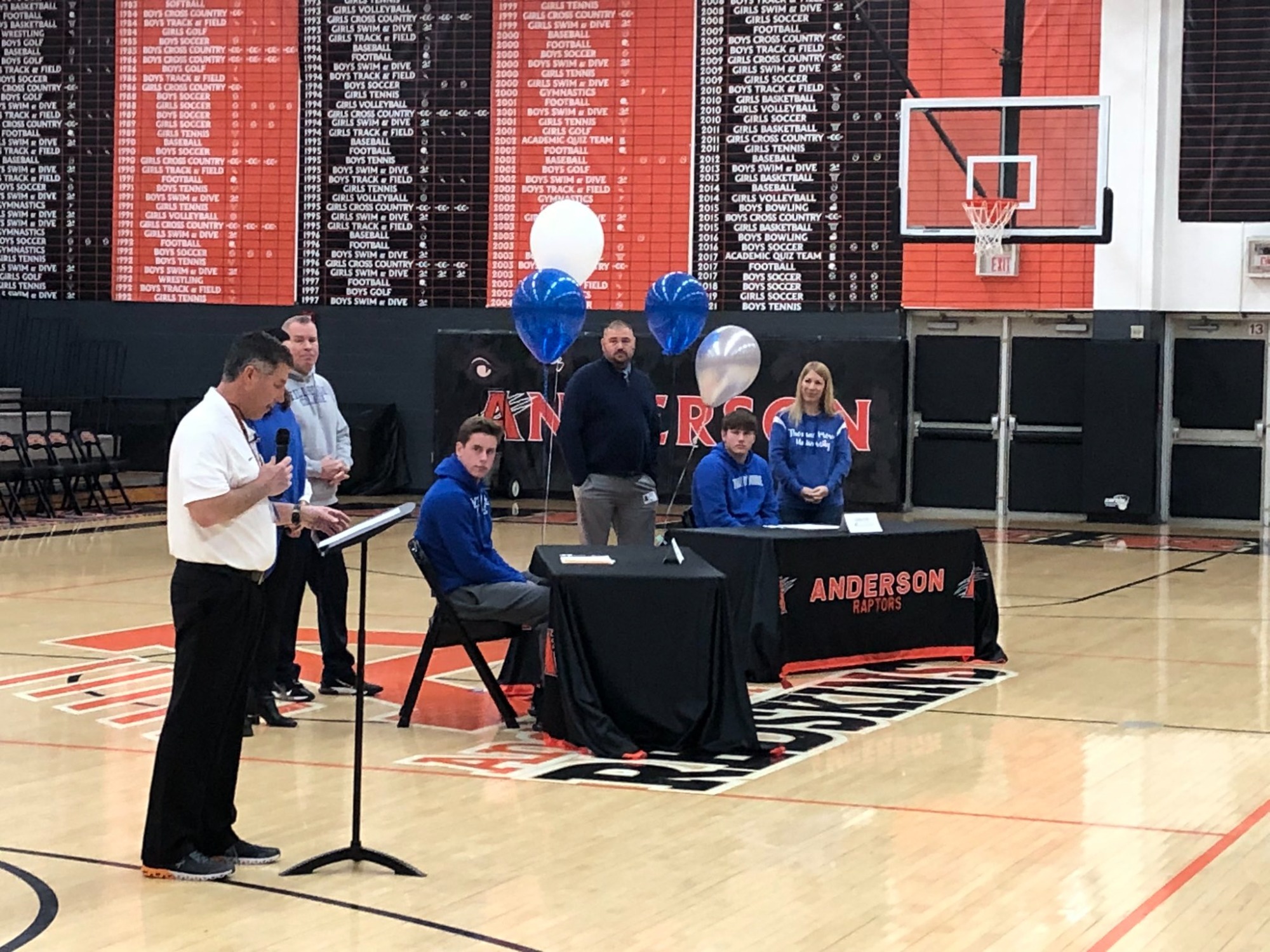 Signing Day February 1, 2023 - Anderson Raptors Athletics