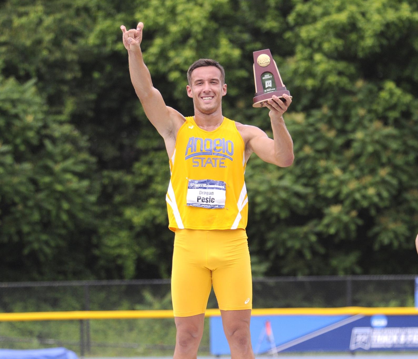 Dragan Pesic - Track & Field - Angelo State University Athletics