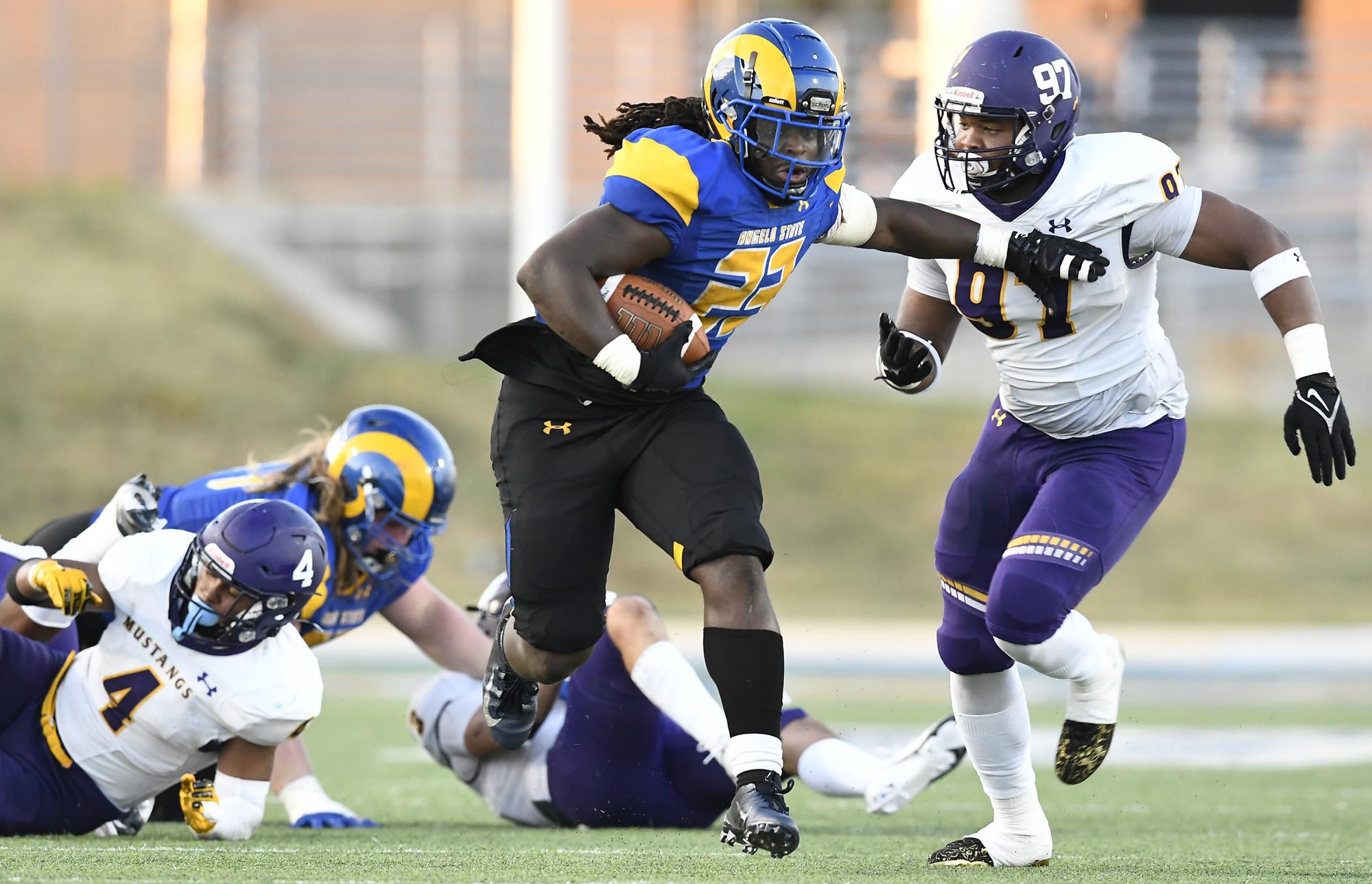 Nate Omayebu III - Football - Angelo State University Athletics