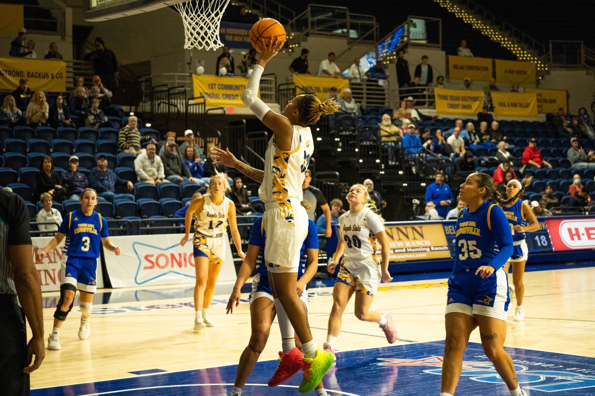 Rambelles Hit the Century Mark in Big Win - Angelo State University ...
